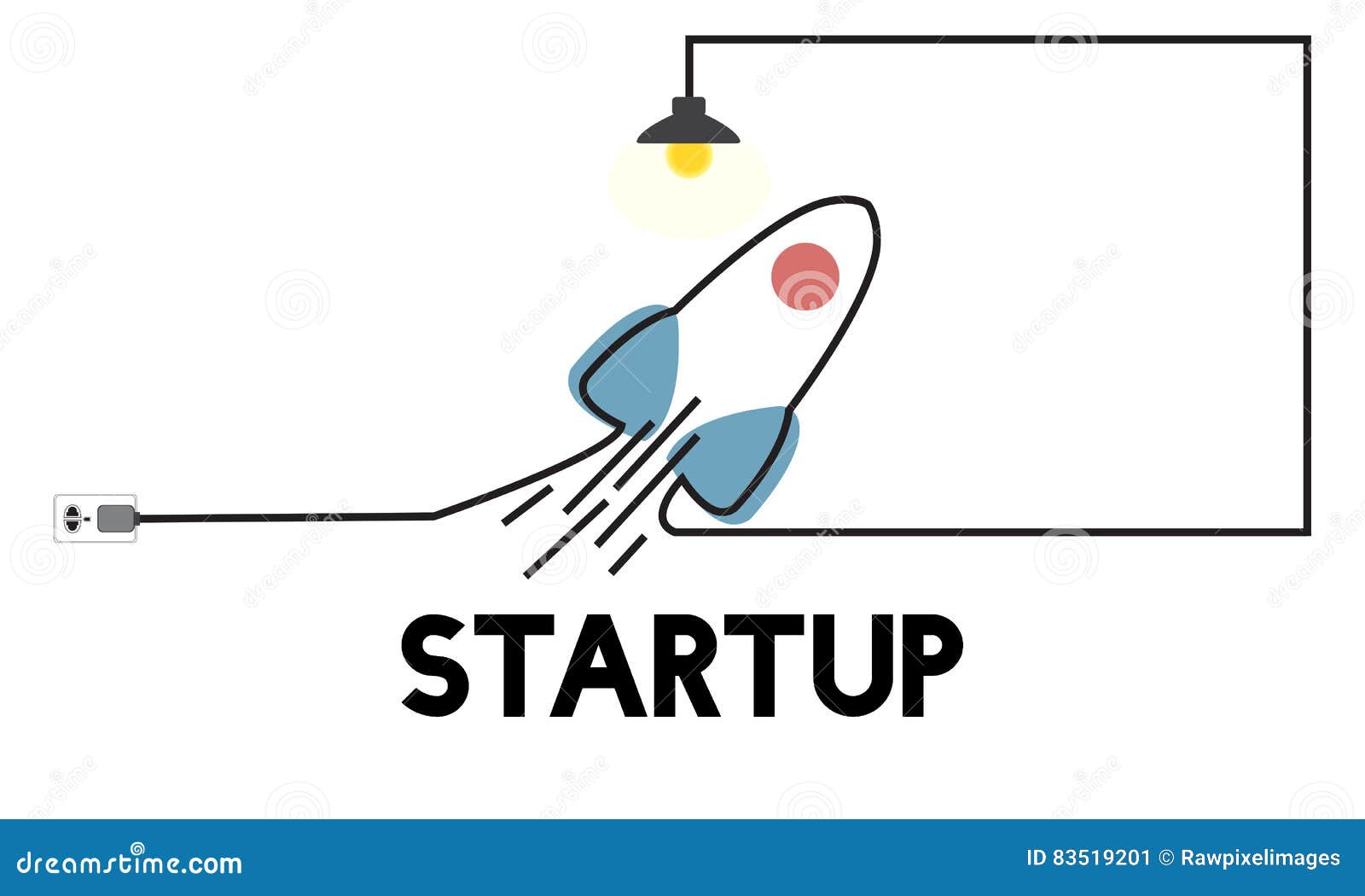 Vision Startup Plan New Business Entrepreneur Concept Stock ...