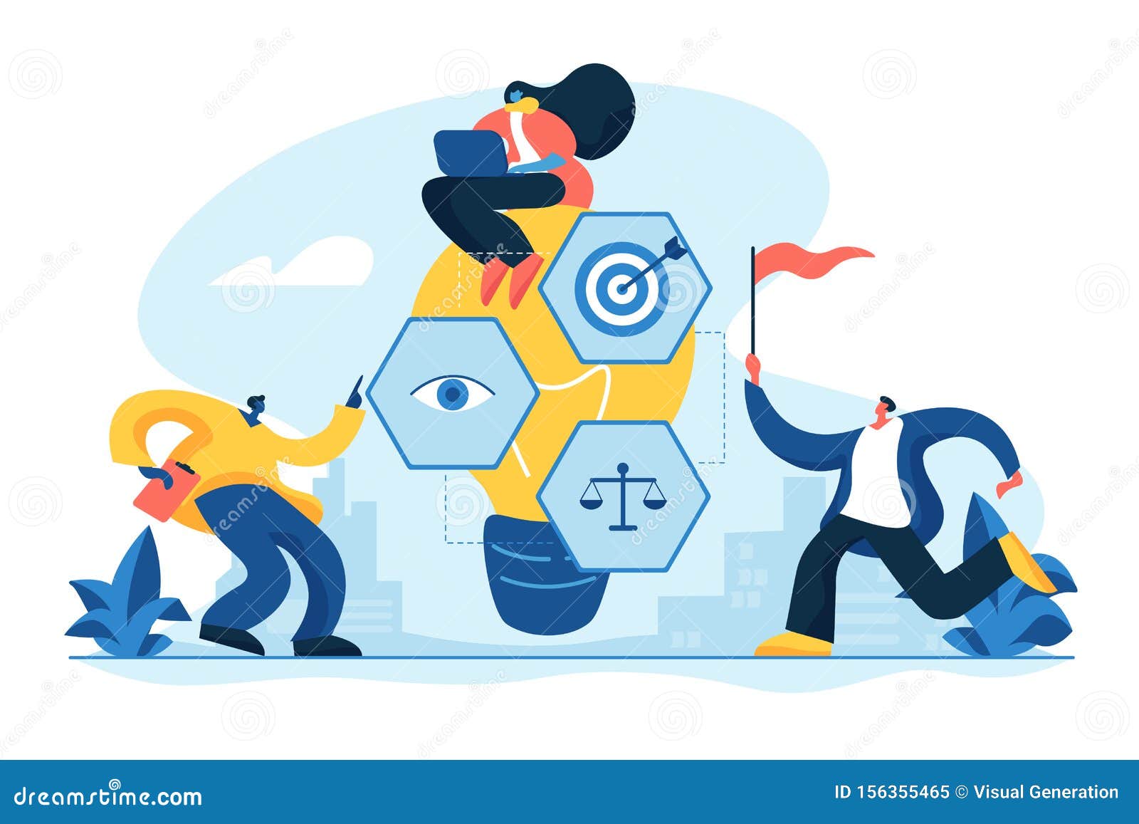 Action Statement With Abstract Technology Binary Code Background ...