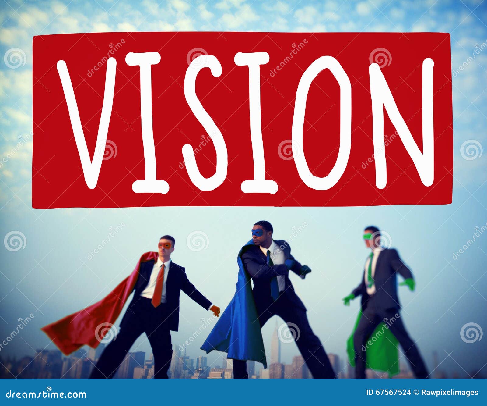 Vision Strategy Palnning Target Direction Concept Stock Photo - Image ...