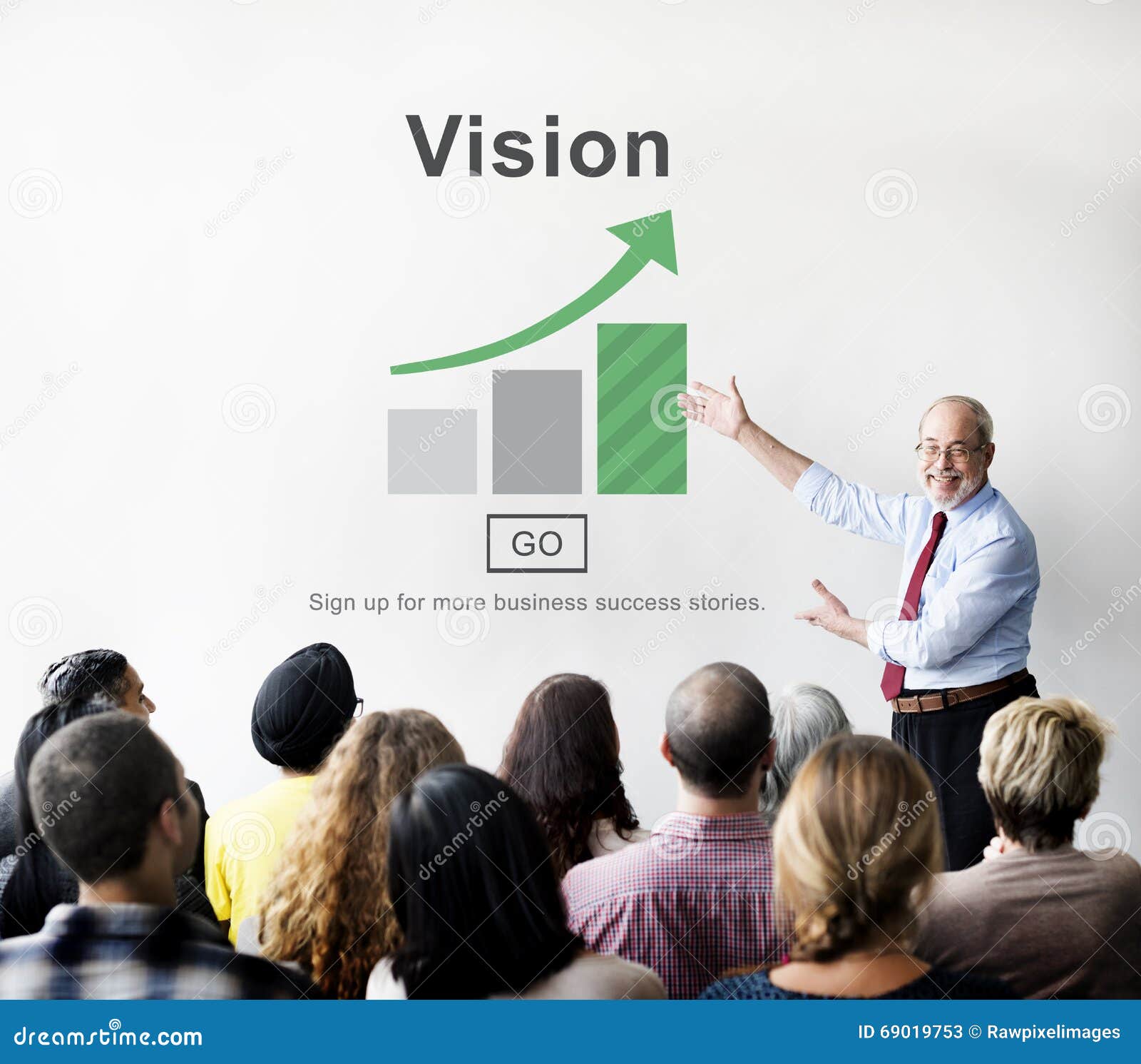 Vision Strategy Planning Direction Aspirations Concept Stock Image ...