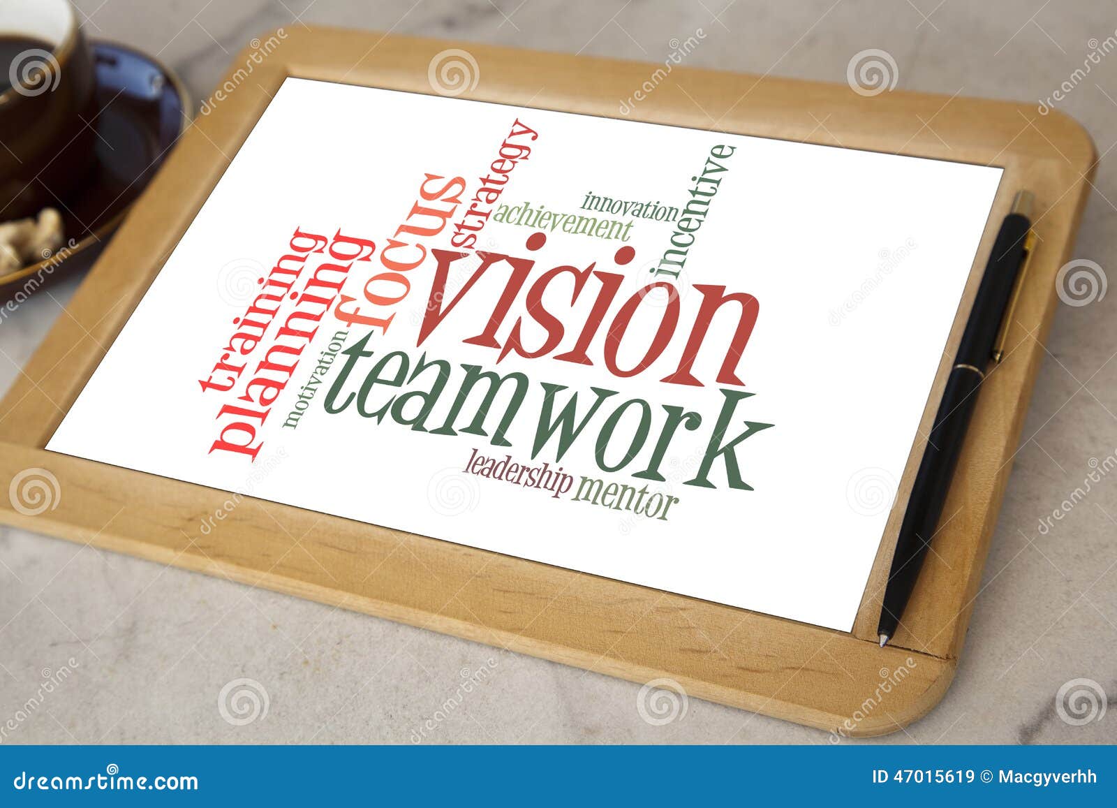 Vision teamwork stock image. Image of cloud, leadership - 47015619