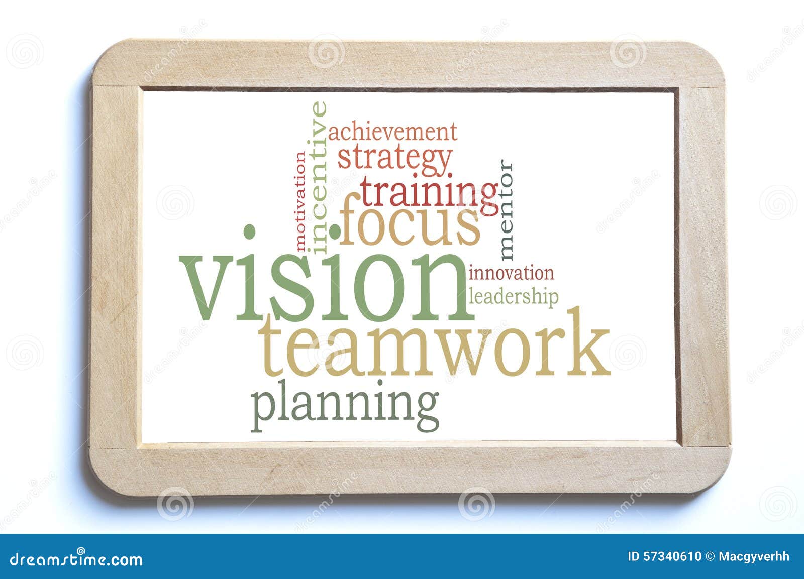 Vision teamwork stock photo. Image of board, vision, motivate - 57340610