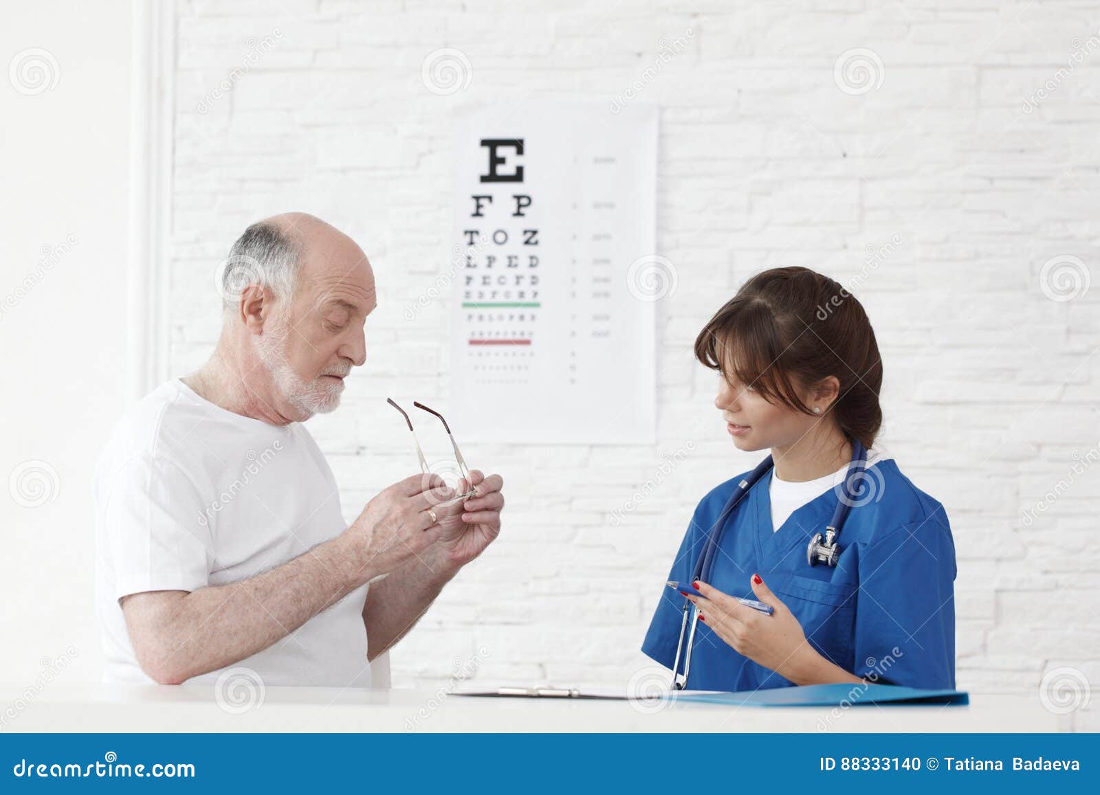 Vision test stock photo. Image of health, ophthalmology - 88333140