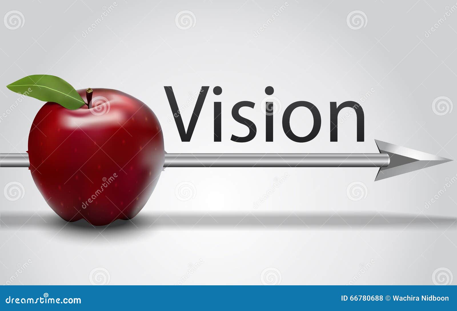 Vision, Vector graphic stock illustration. Illustration of businessman ...