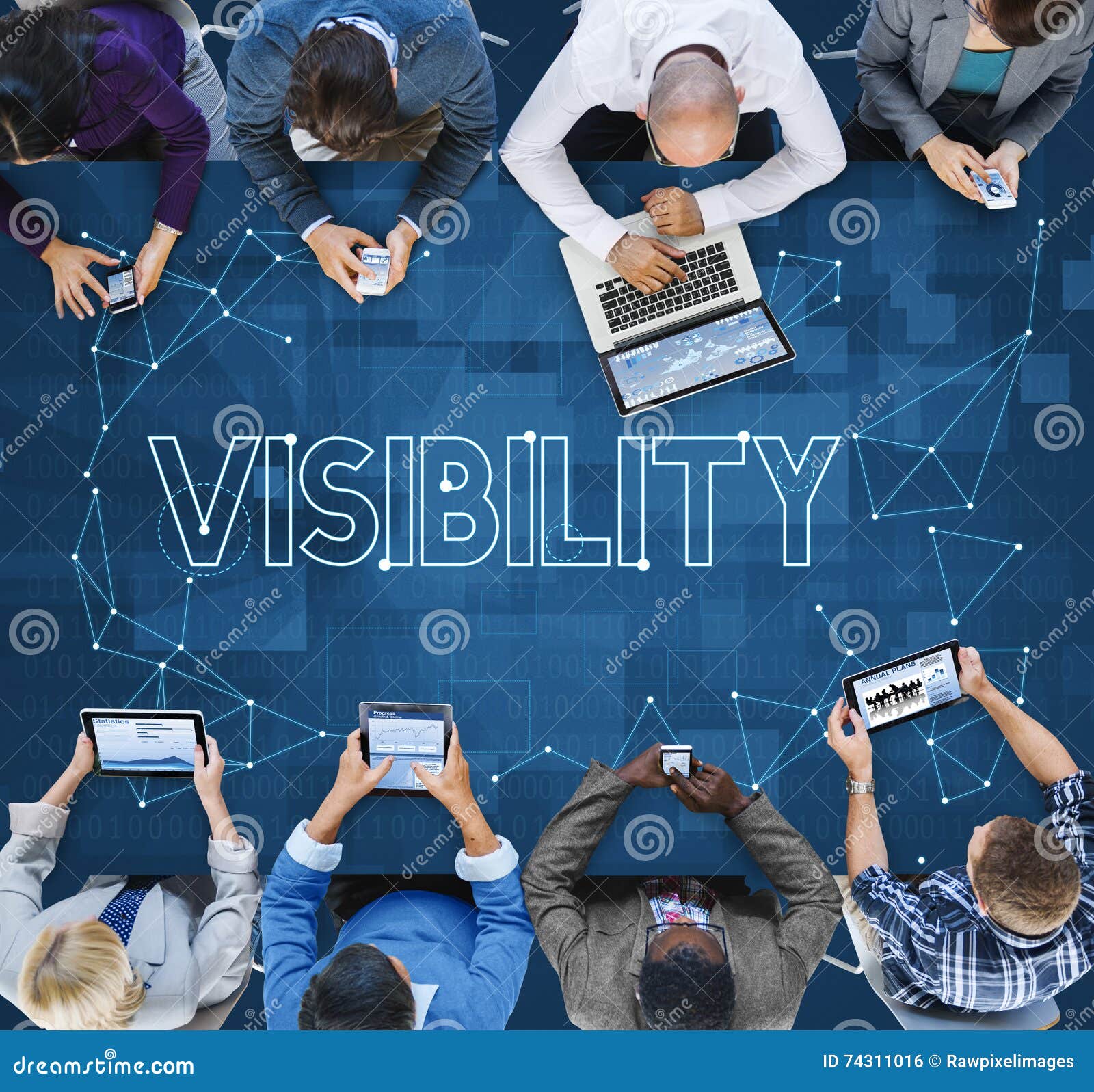 Vision Visibility Observable Noticeably Graphic Concept Stock Photo ...