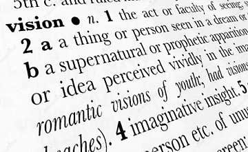 Vision Word Dictionary Term Stock Image - Image of book, white: 4138903