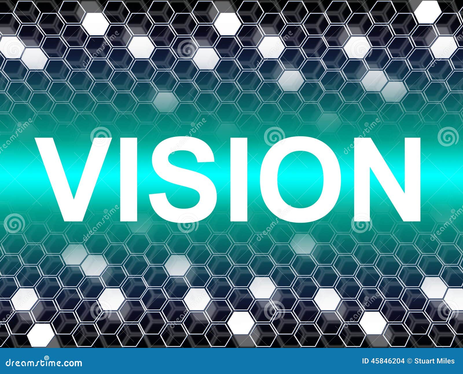 Vision Word Represents Planning Forecasting and Objectives Stock ...