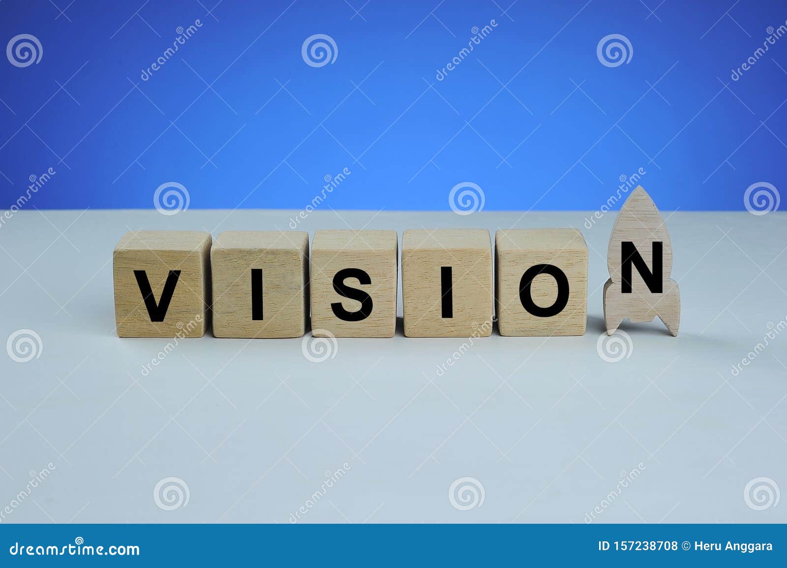 Vision Word Written on Wood Cube. with Blue Background Stock Photo ... Vision Word Written on Wood Cube. with Blue Background Stock Photo ...