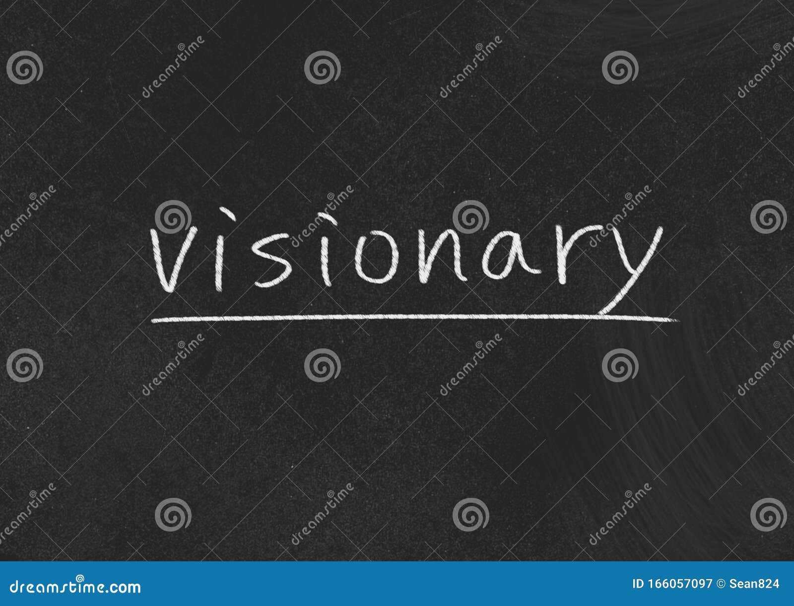 Visionary stock image. Image of abstract, chalkboard - 166057097