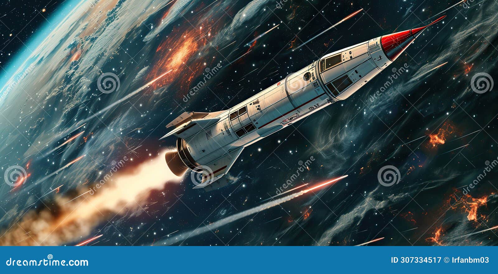 A Visionary Glimpse into the Future of Space Exploration Portrayed ...