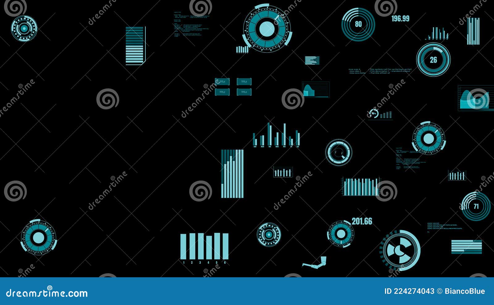 Visionary Industry Data Dashboard Presenting Machine Status Stock ...