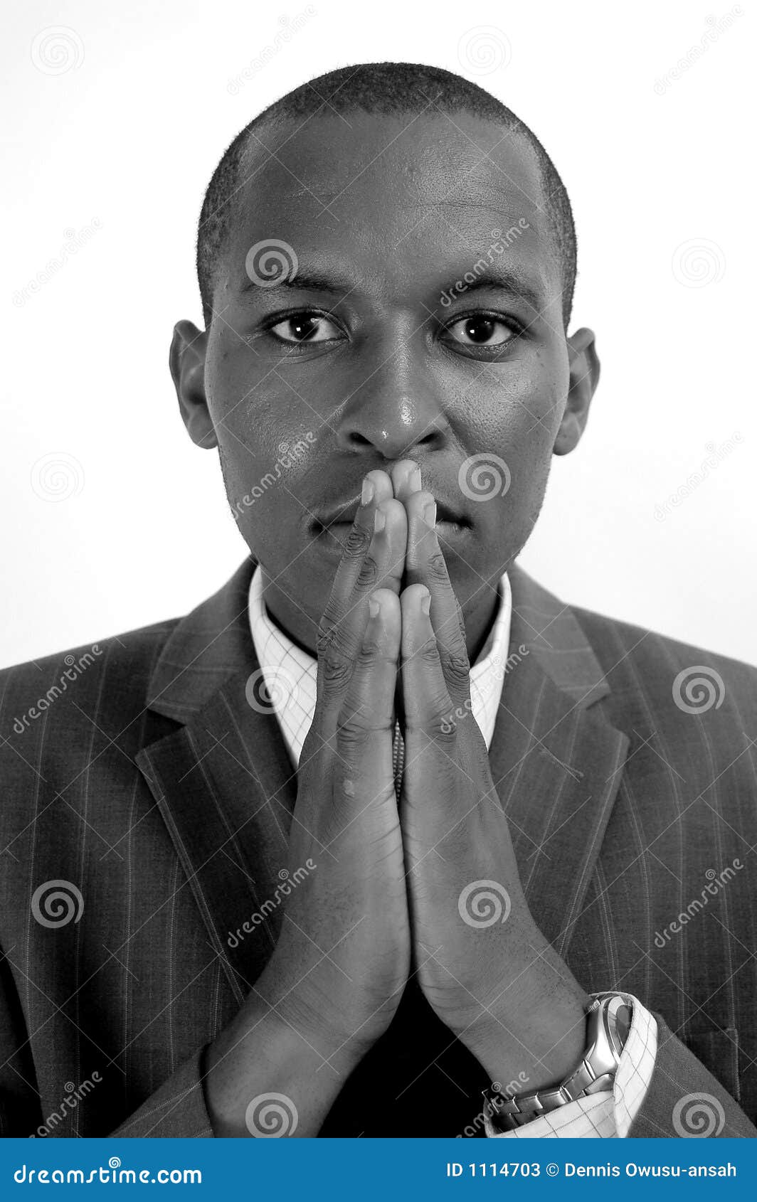 Visionary Man stock image. Image of faith, long, desire - 1114703