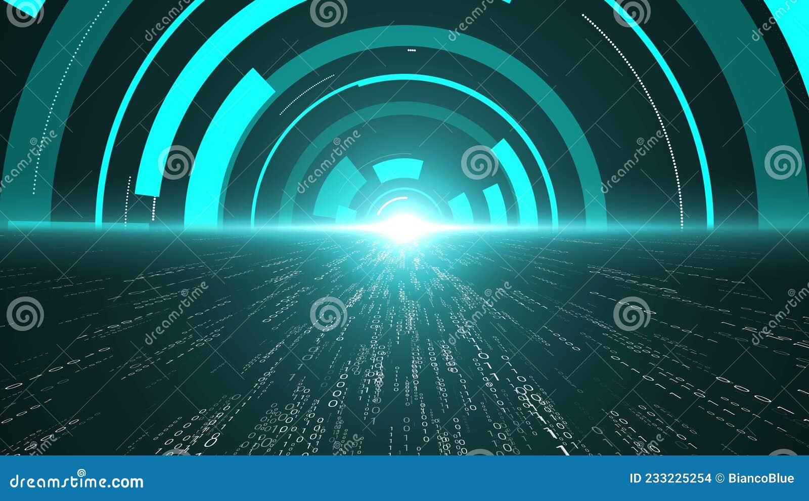 Visionary Programming and Coding of Future Software Stock Illustration - Illustration of site ...