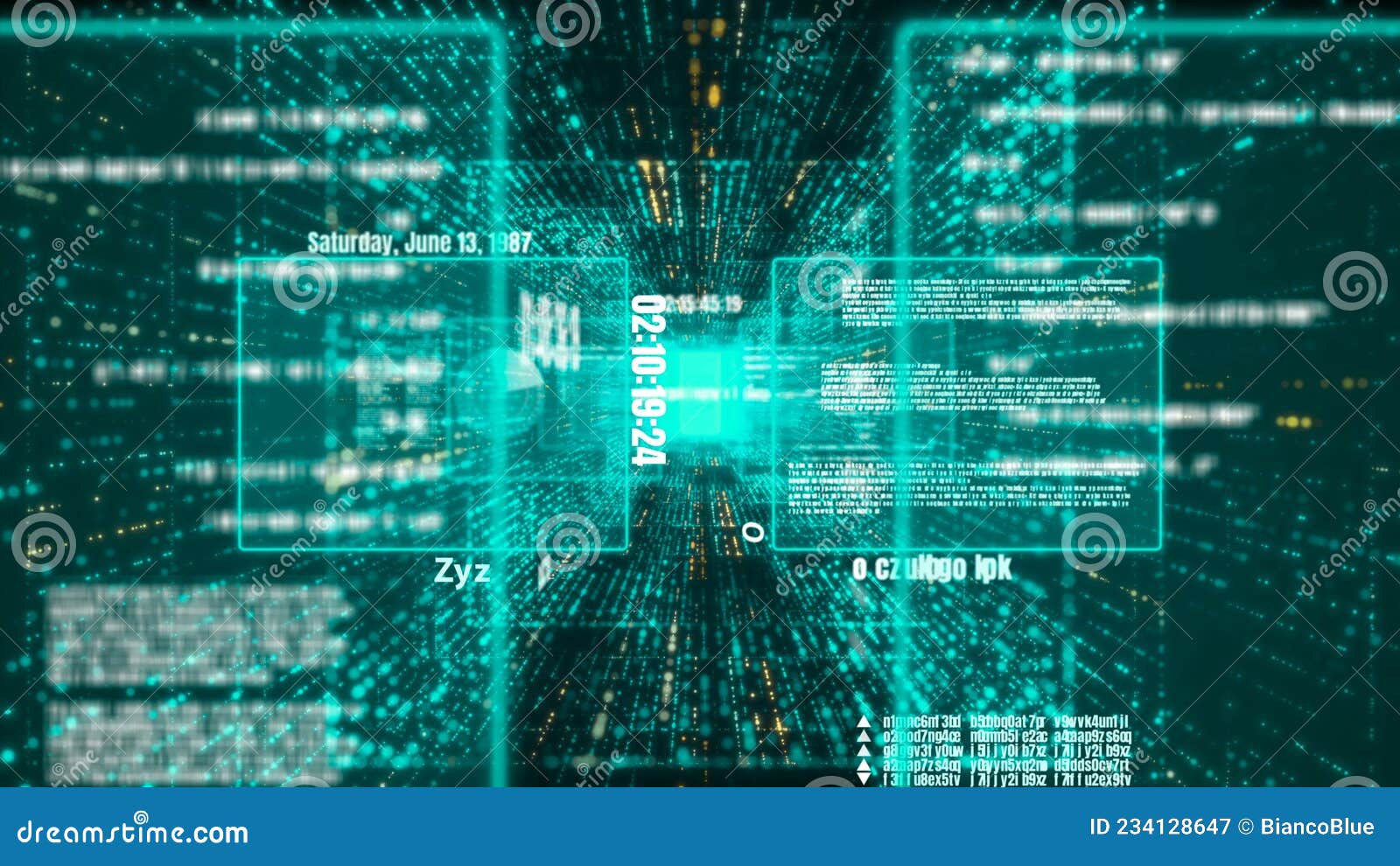 Visionary Programming and Coding of Future Software Stock Illustration ...