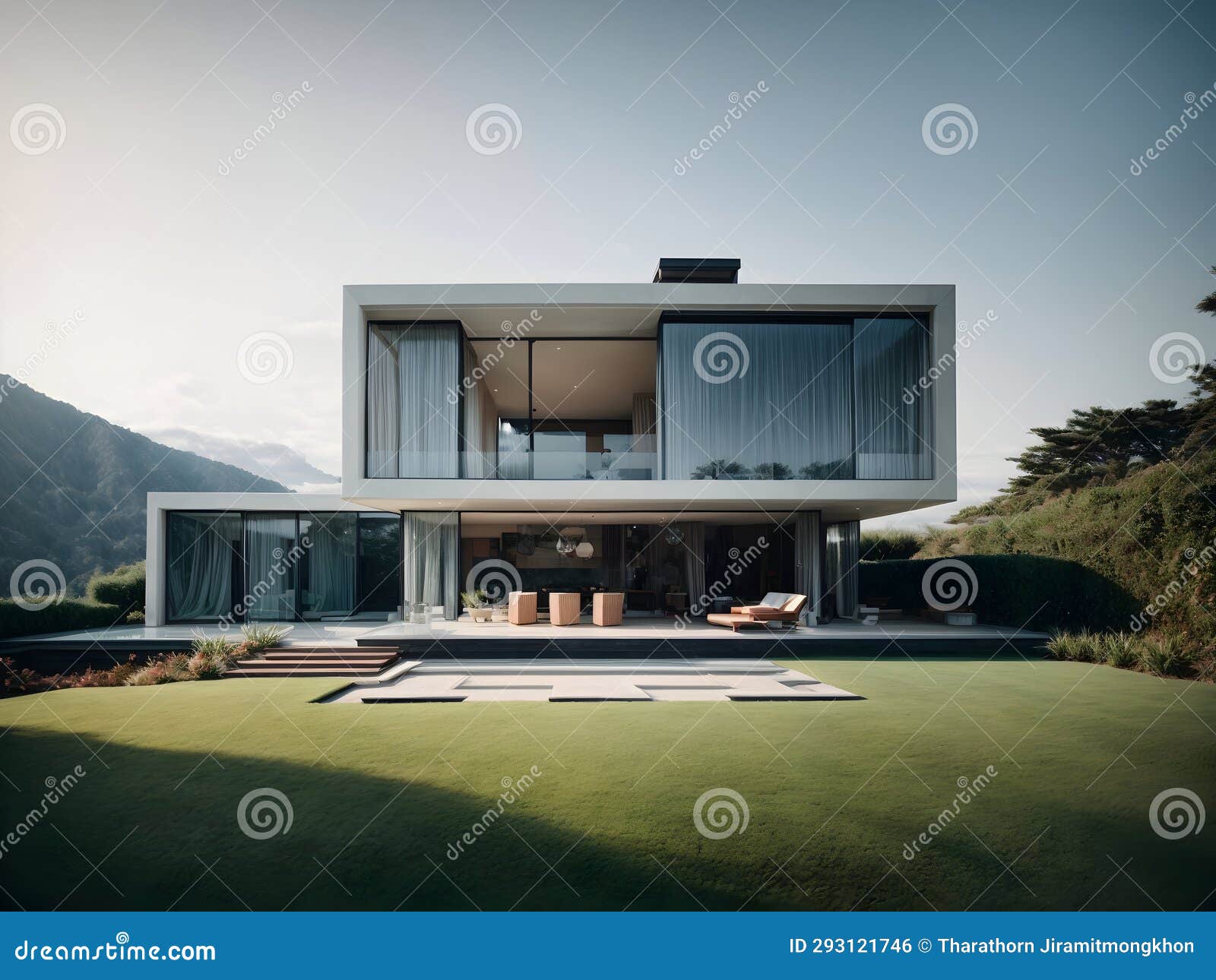 Visionary Residences: Dream House Design Elegance Stock Photography ...