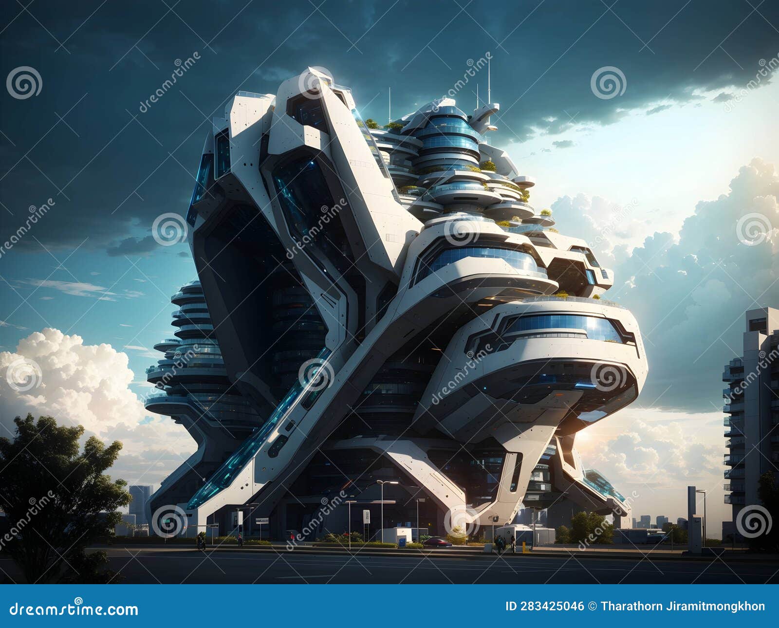 Visionary Structures: Breathtaking Building in the Future Canvas To ...