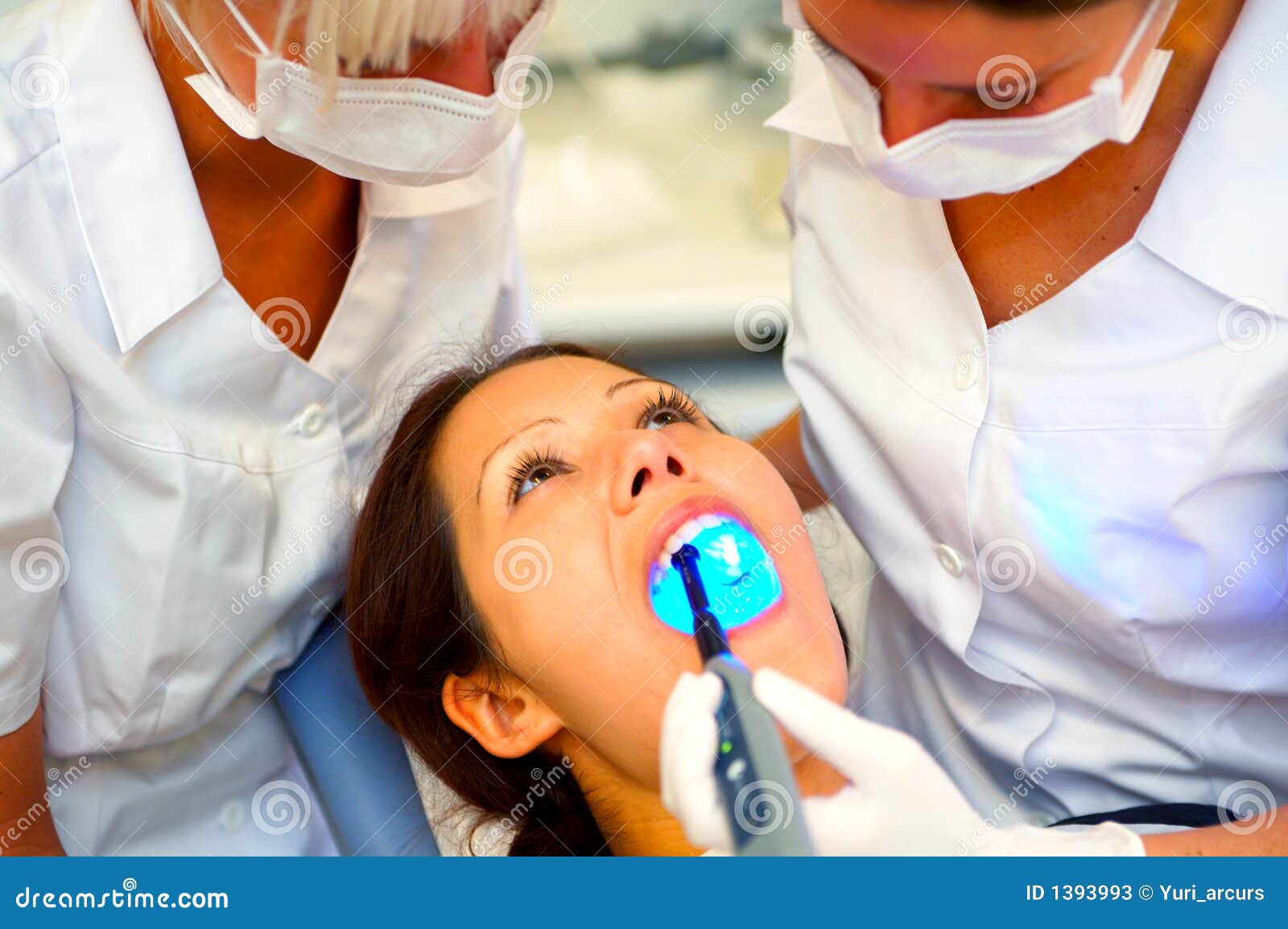 Visit at the dentist stock image. Image of dentistry, operation - 1393993