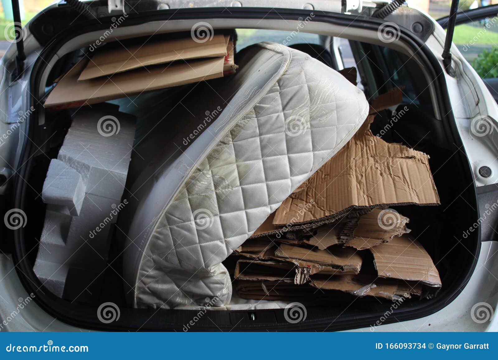 A visit to the tip stock photo. Image of trash, polystyrene - 166093734