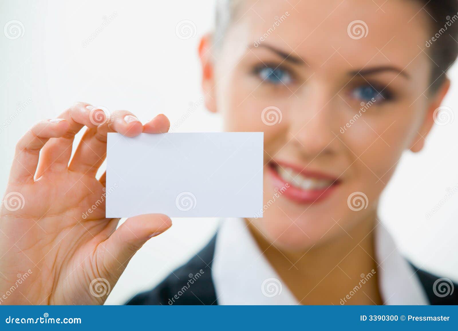 Visiting card stock photo. Image of caucasian, partner - 3390300