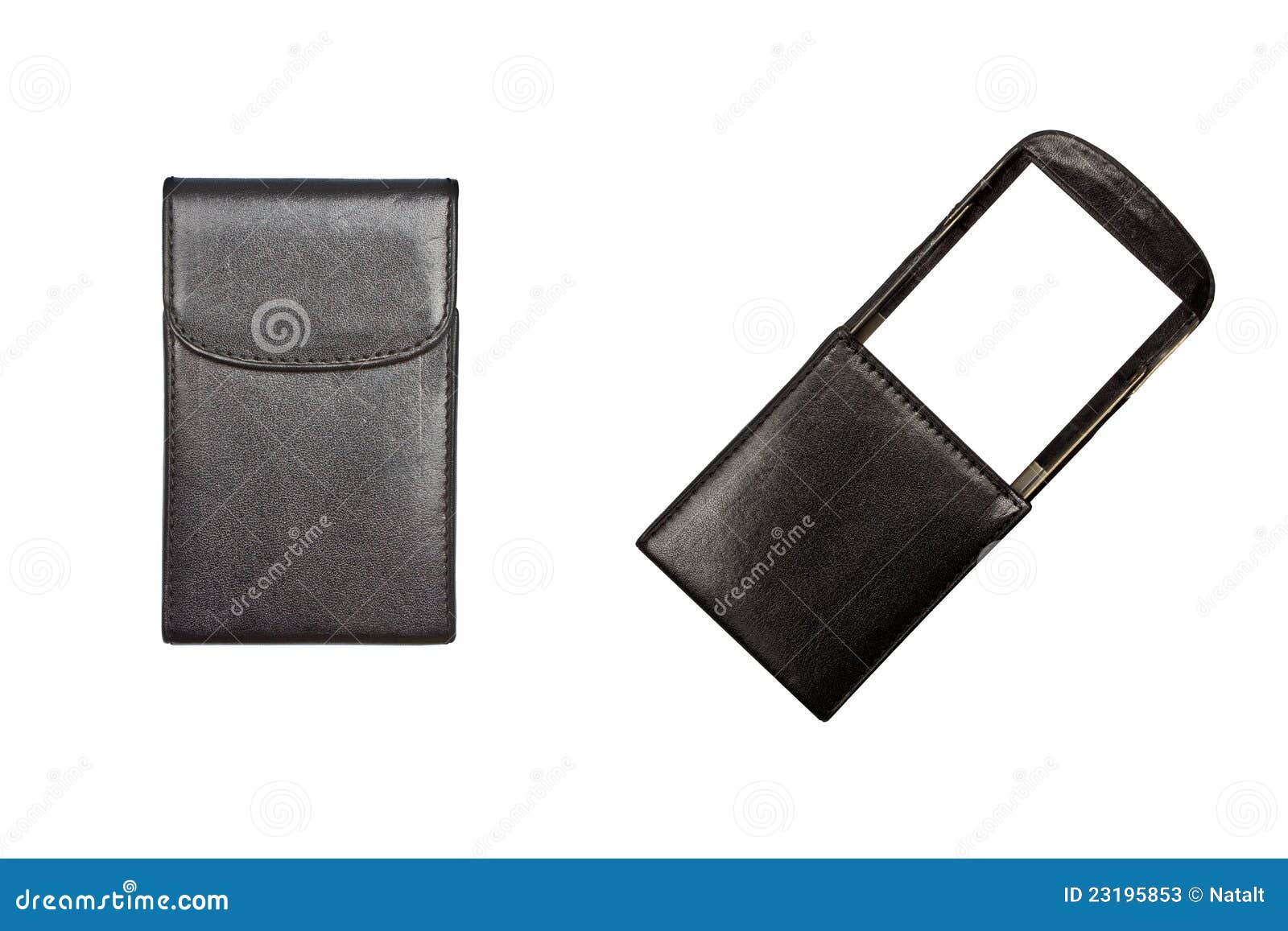 Visiting card box stock image. Image of jottings, leather - 23195853