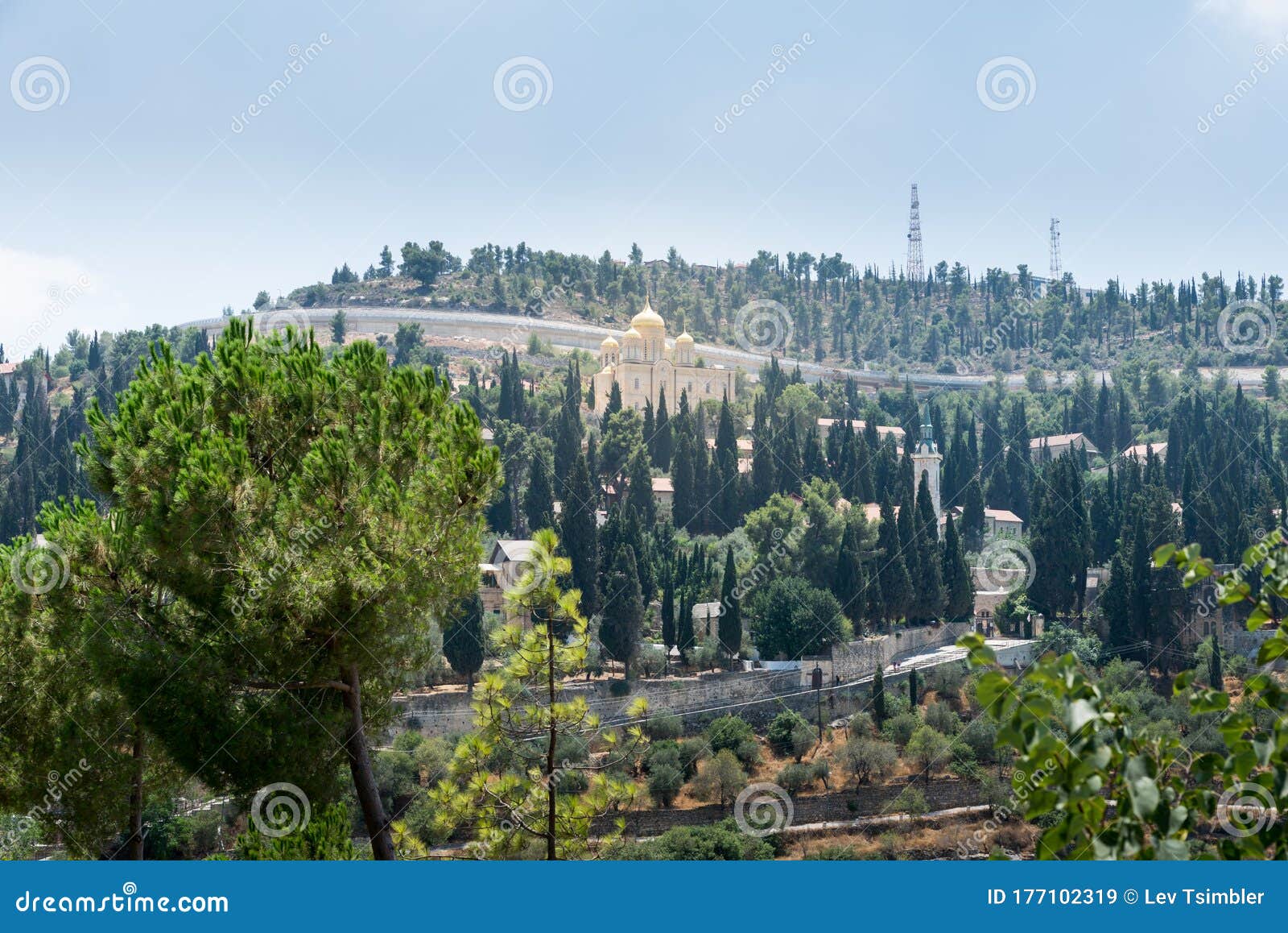 Visiting Ein Kerem in Jerusalem Stock Image - Image of visit, travel ...
