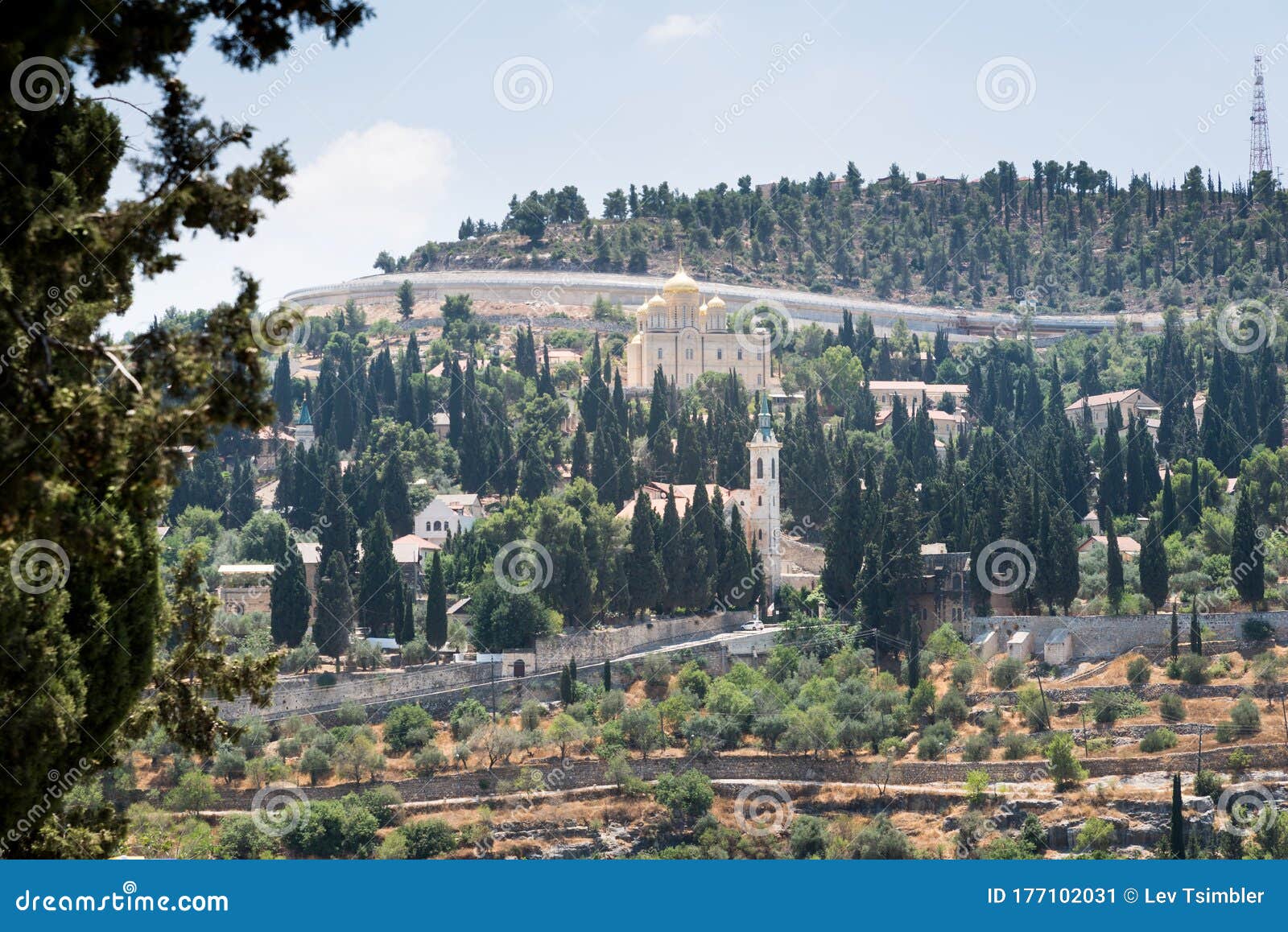 Visiting Ein Kerem in Jerusalem Stock Image - Image of visit ...