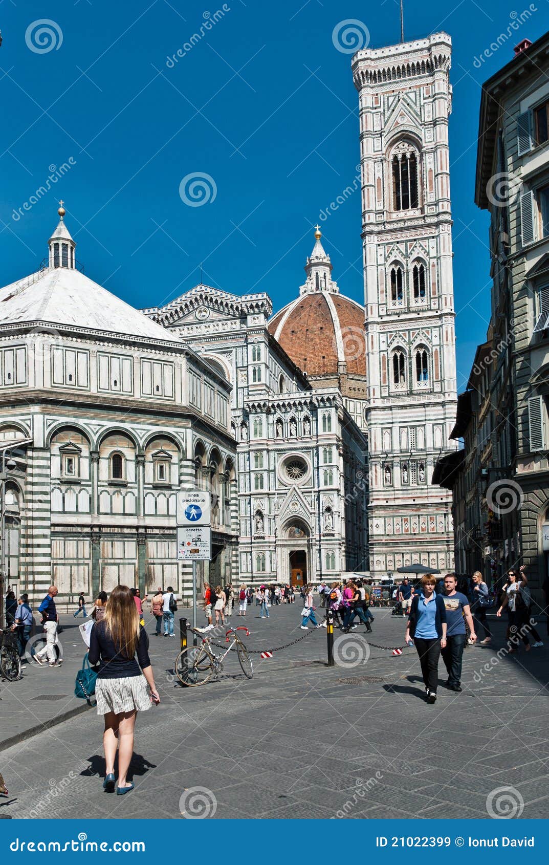 Visiting Florence editorial stock image. Image of facade - 21022399