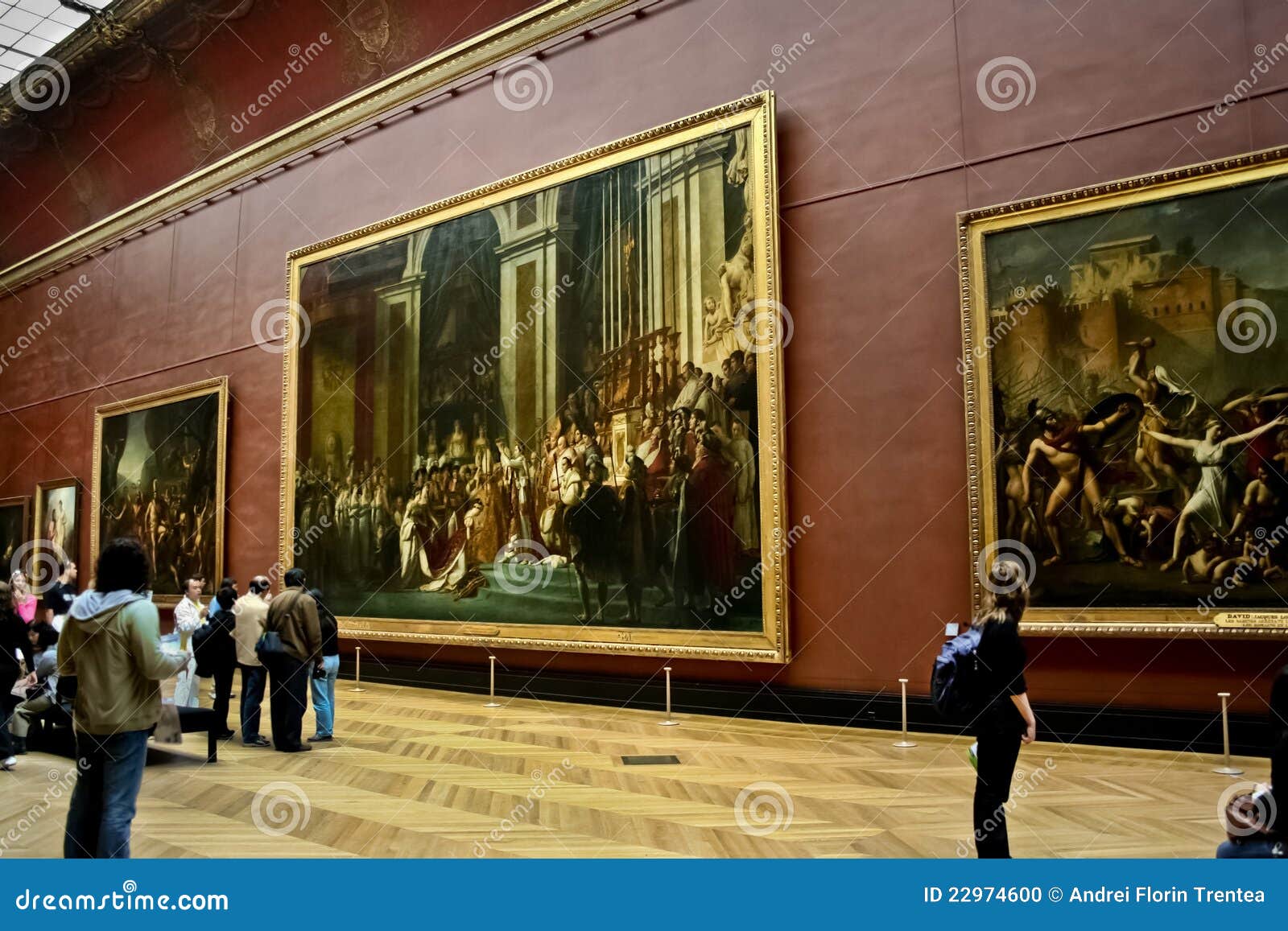 Visiting Louvre editorial image. Image of giant, wooden - 22974600