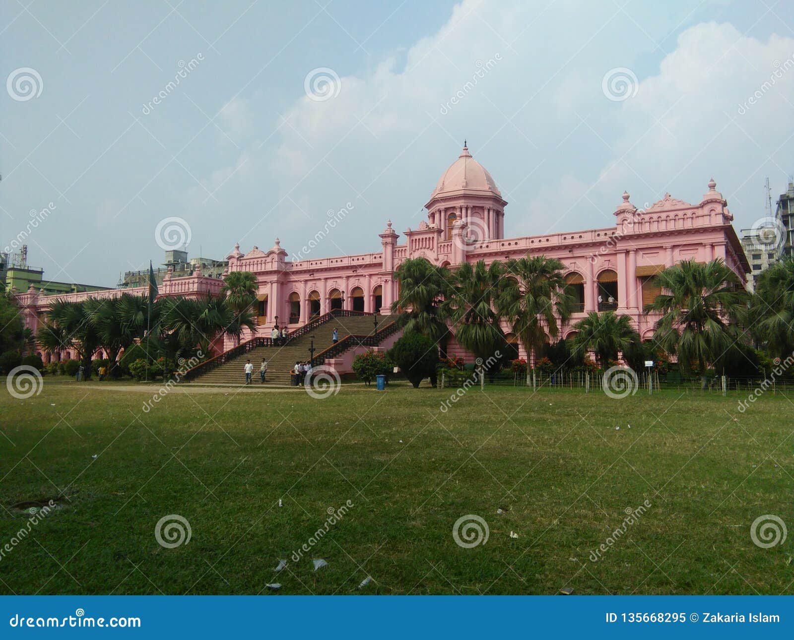 Ahsan Manjil stock image. Image of manjil, visiting - 135668295