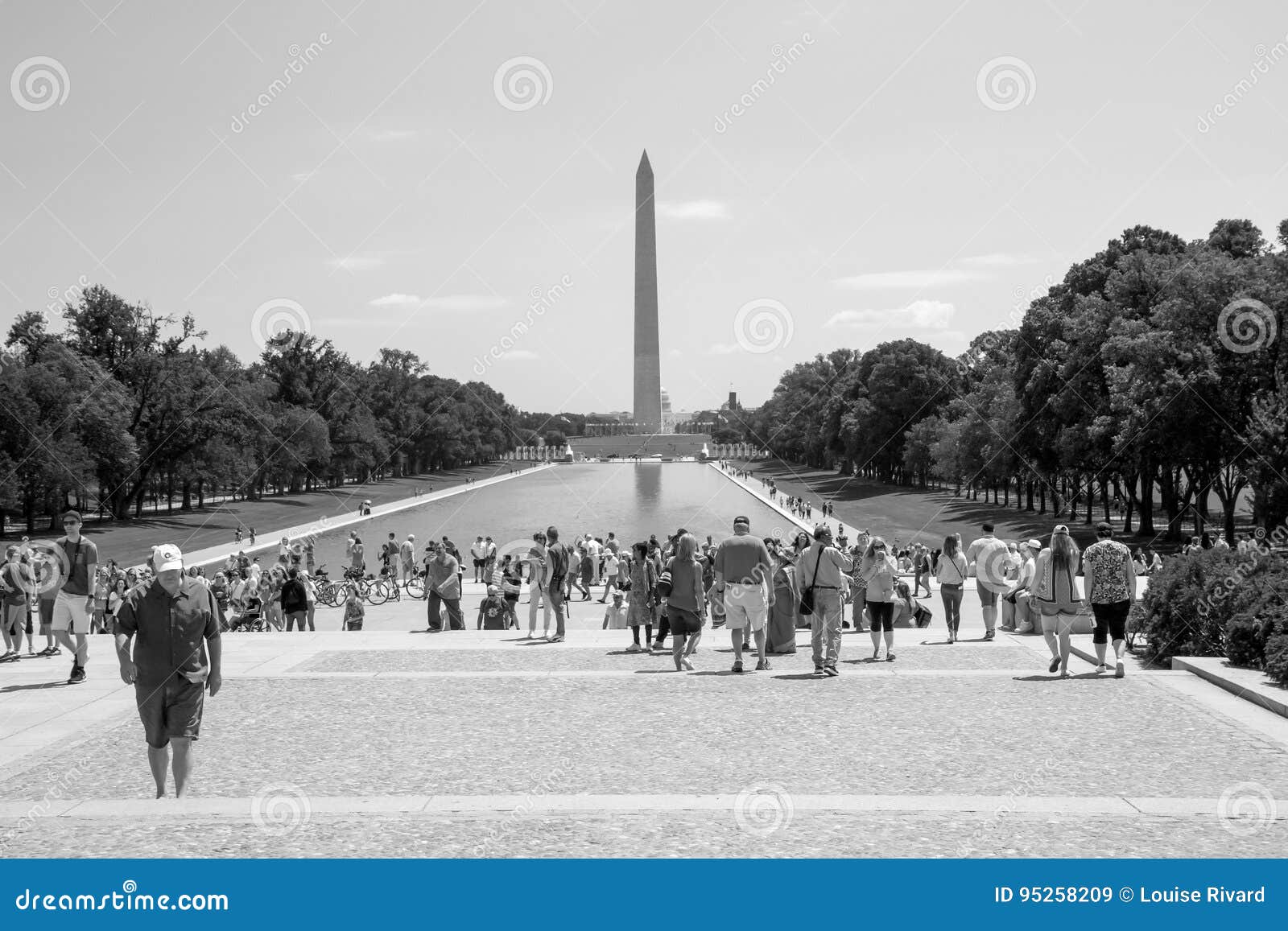 Visiting Washington editorial stock image. Image of history - 95258209