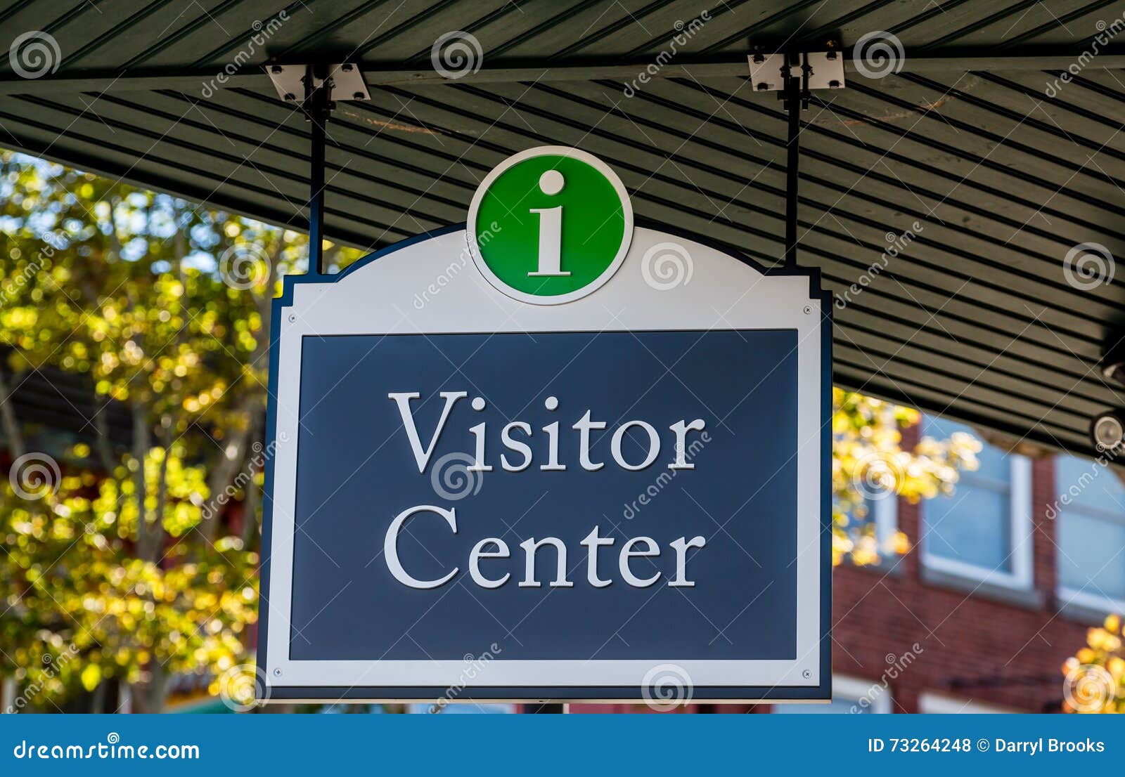 Visitor Center stock photo. Image of vacation, visitors - 73264248