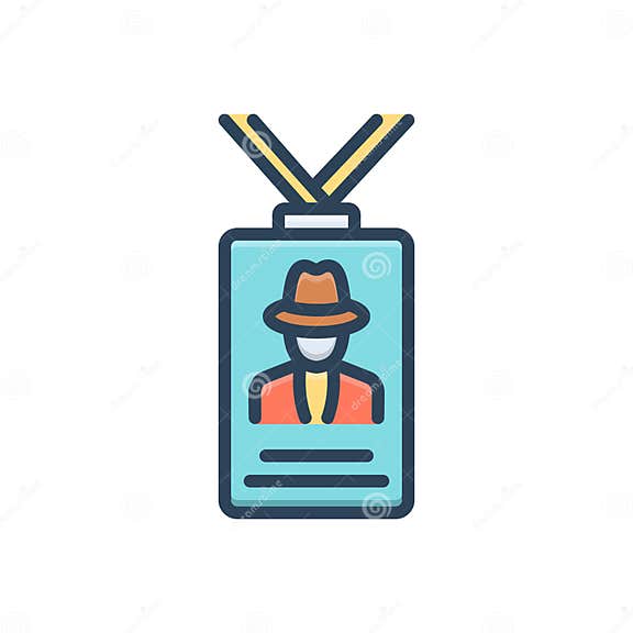 Color Illustration Icon for Visitor, Corner and Visitant Stock Vector ...