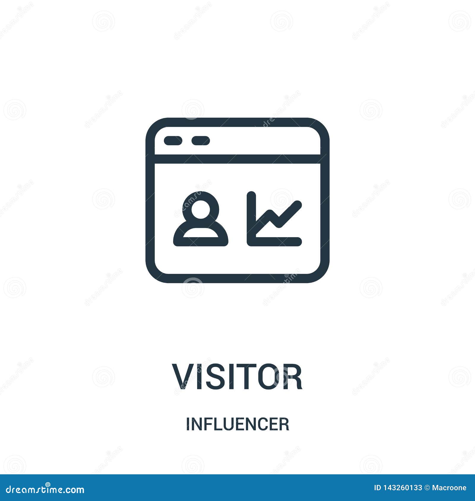 Website Visitor Icon Website Visitor Icon In Vector. Illustration