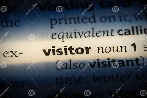 Visitor stock photo. Image of concept, focus, book, highlight - 161394224