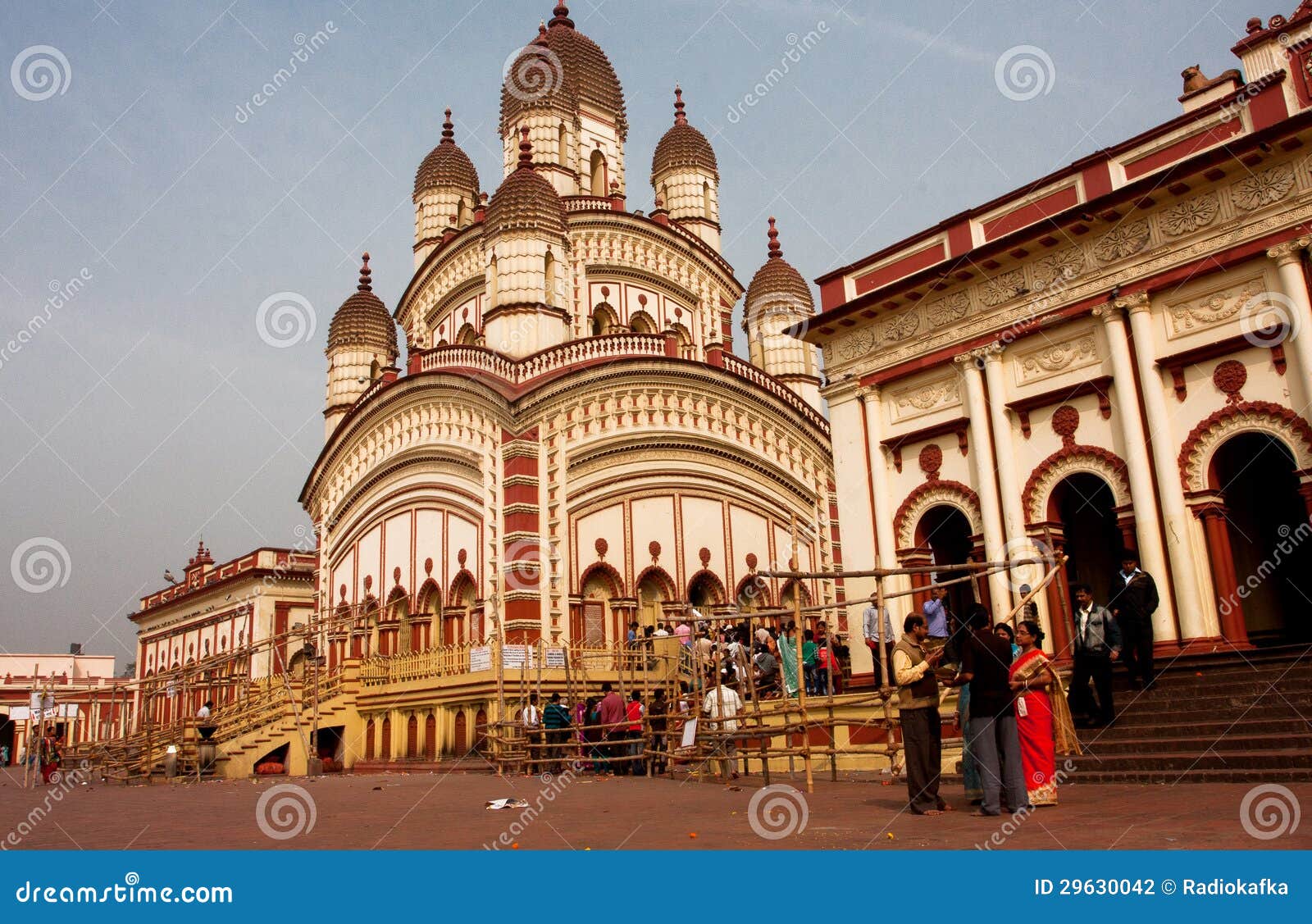 Visitors of the Kali Temple Going To Puja Editorial Photography - Image ...