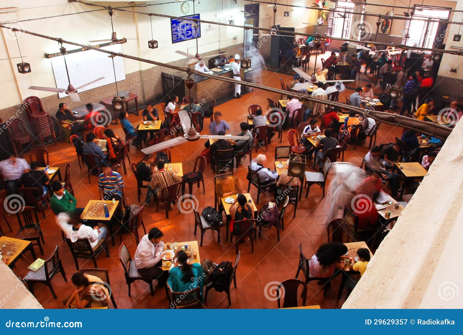 Visitors of Popular Indian Coffee House Have Lunch Editorial ...