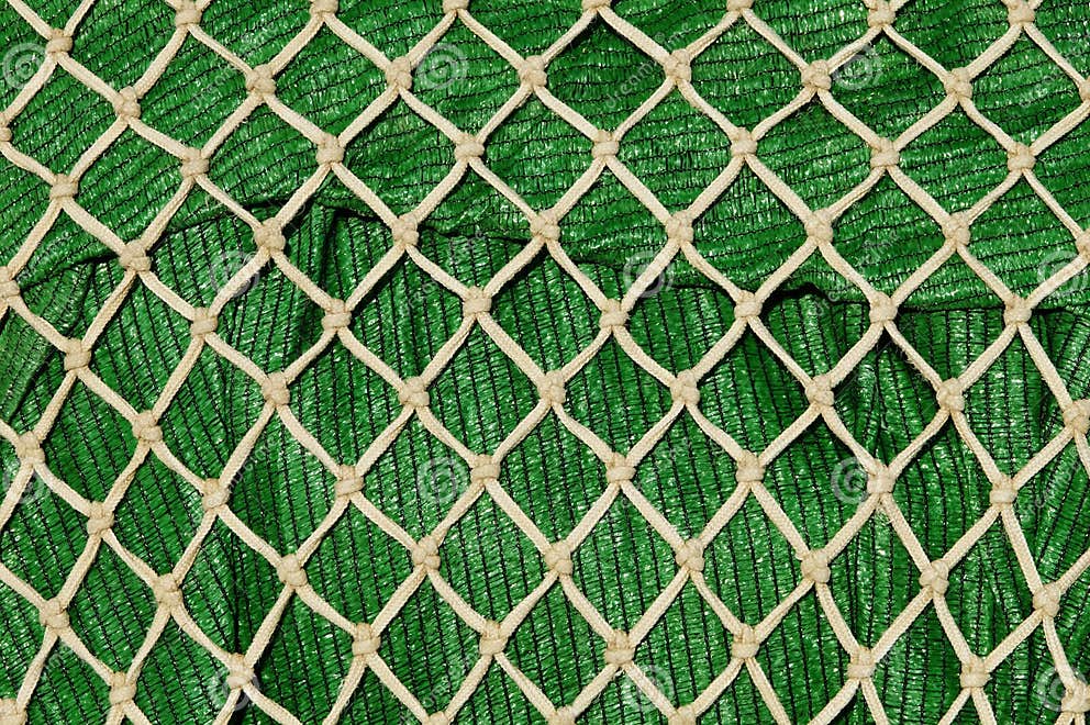 Visnet stock afbeelding. Image of knoop, netto, kabel - 17200331