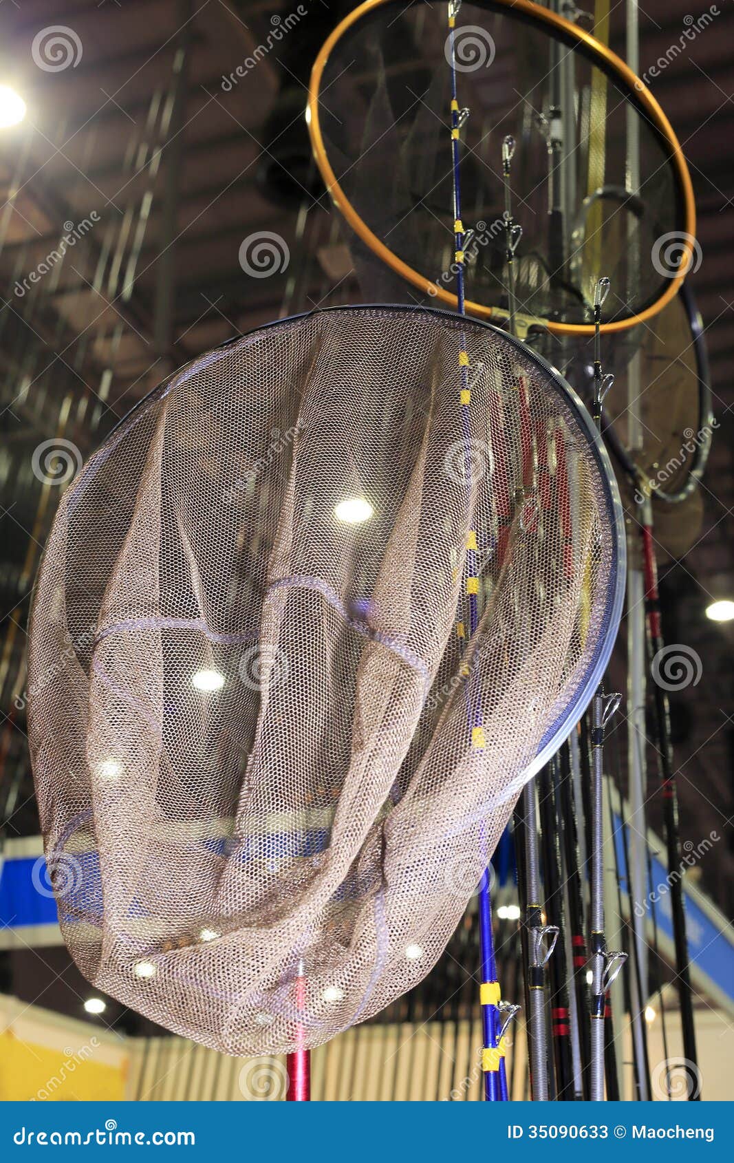 Visnet stock afbeelding. Image of apparatuur, visnet - 35090633