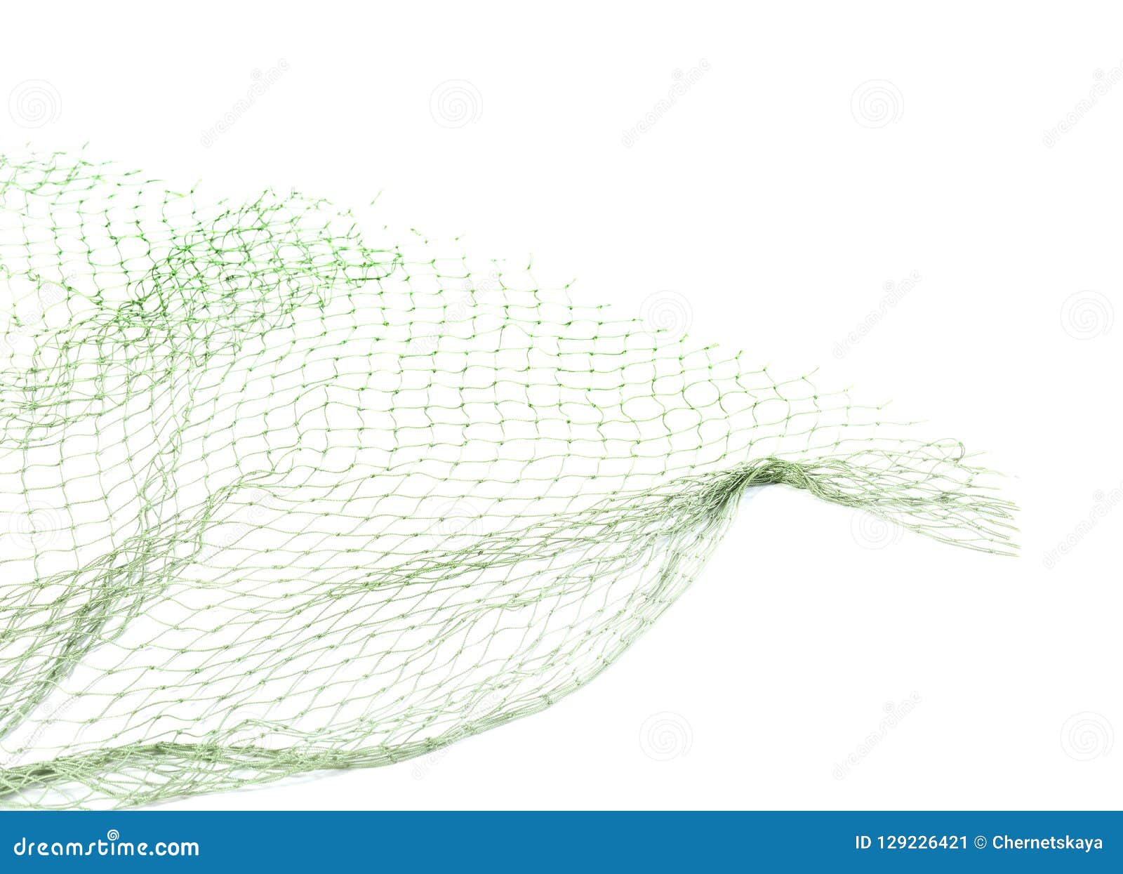 Visnet Op Witte Achtergrond Stock Afbeelding - Image of voorwerp ...