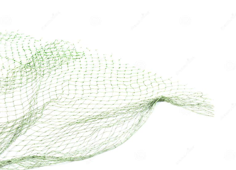 Visnet Op Witte Achtergrond Stock Afbeelding - Image of voorwerp ...