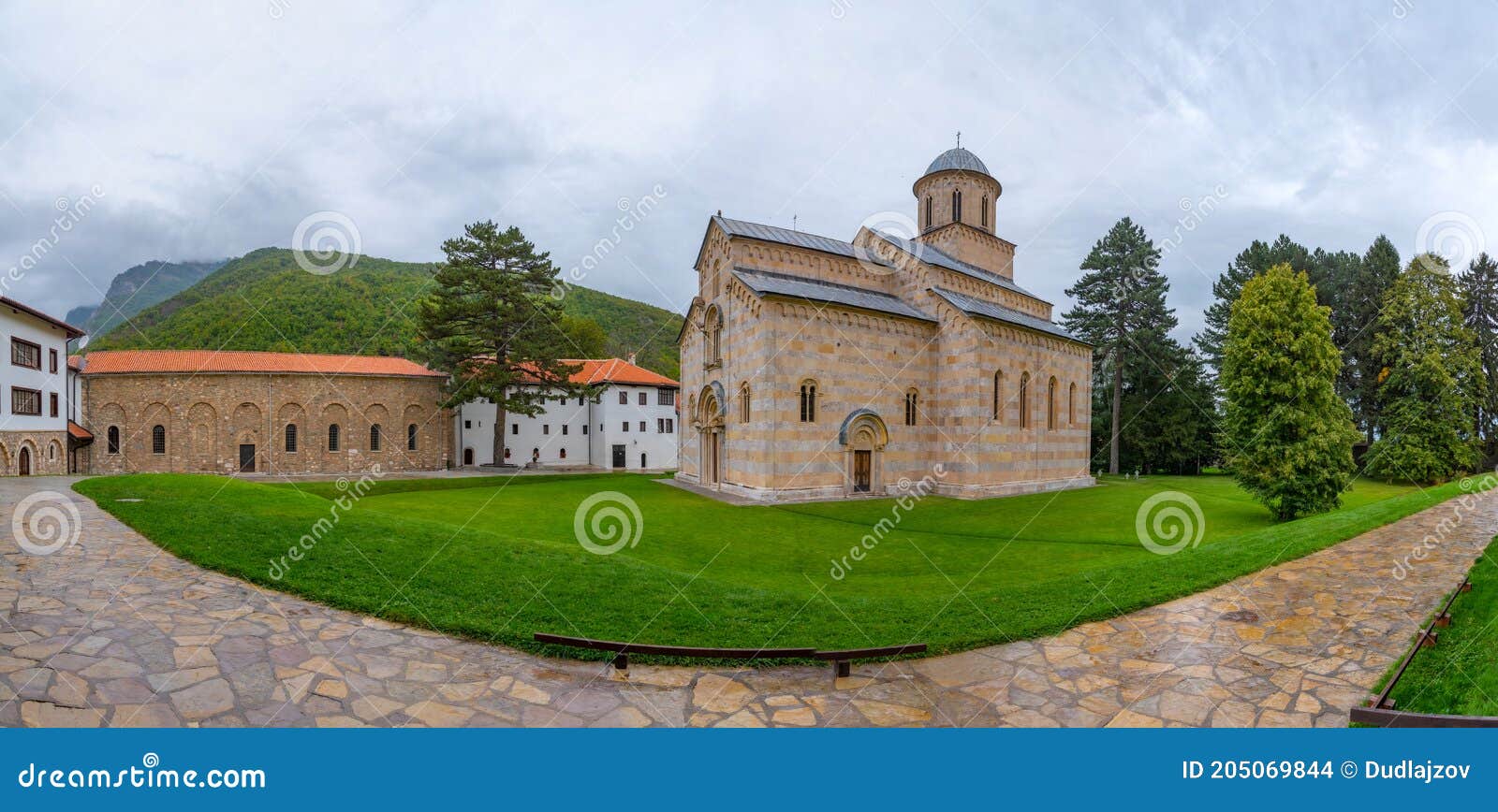 Visoki Decani Monastery in Kosovo Stock Photo - Image of christian ...