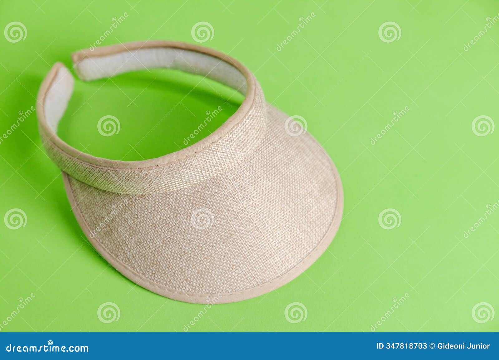 Visor Cap In Green Colored Cotton. Fashion Accessory For Casual Wear ...