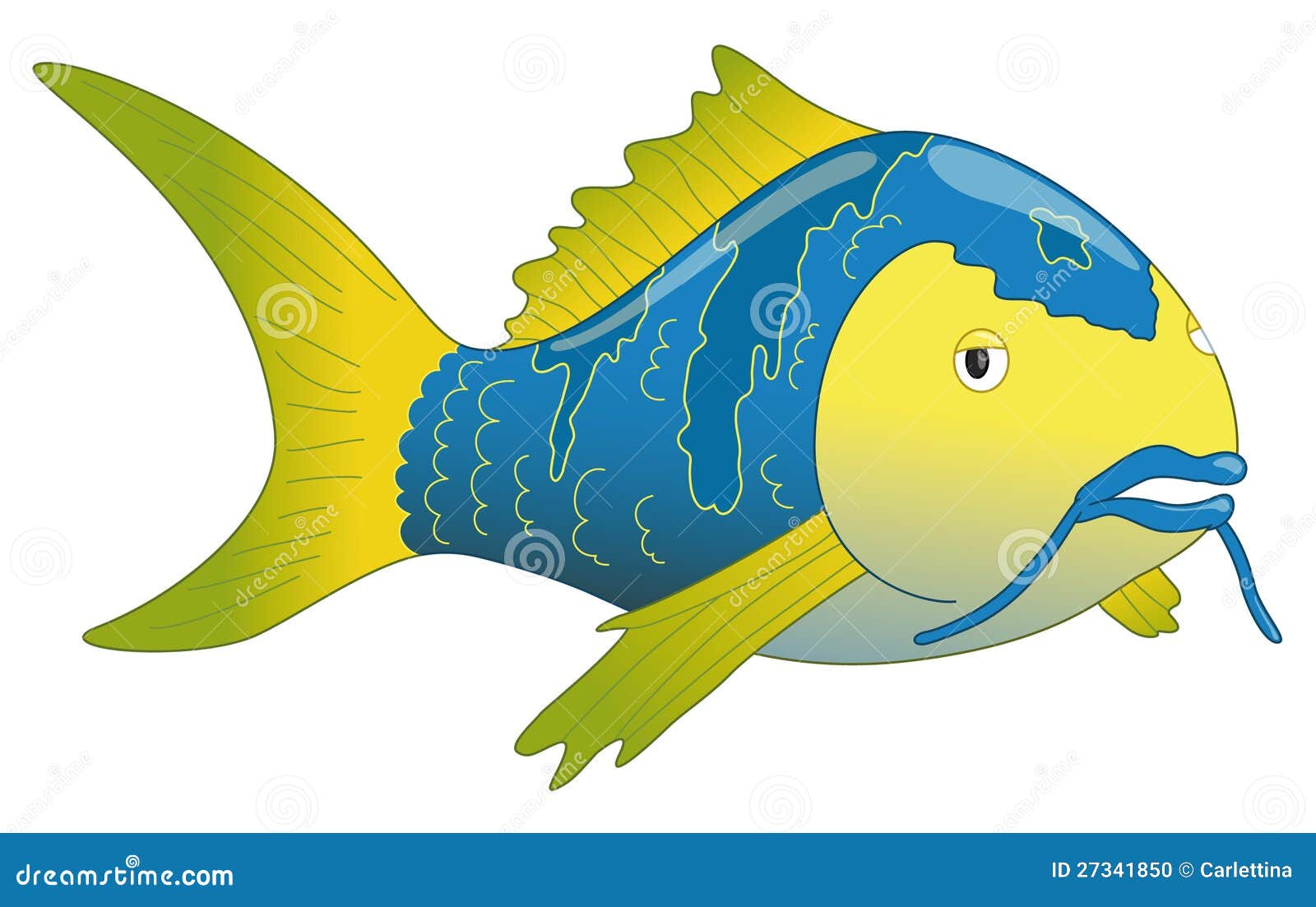 Vissen vector illustratie. Illustration of vissen, nave - 27341850