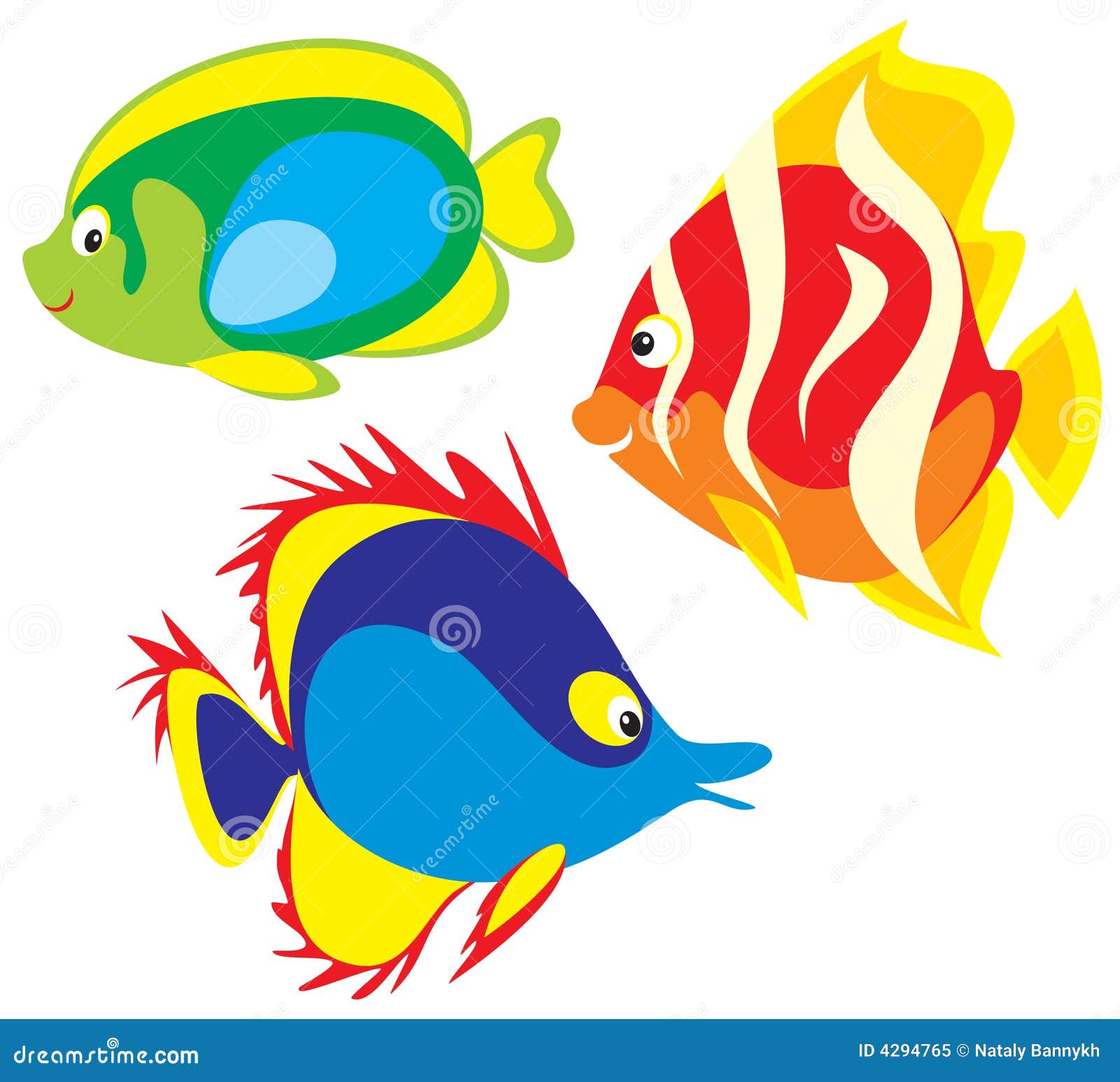 Vissen vector illustratie. Illustration of onderwater - 4294765