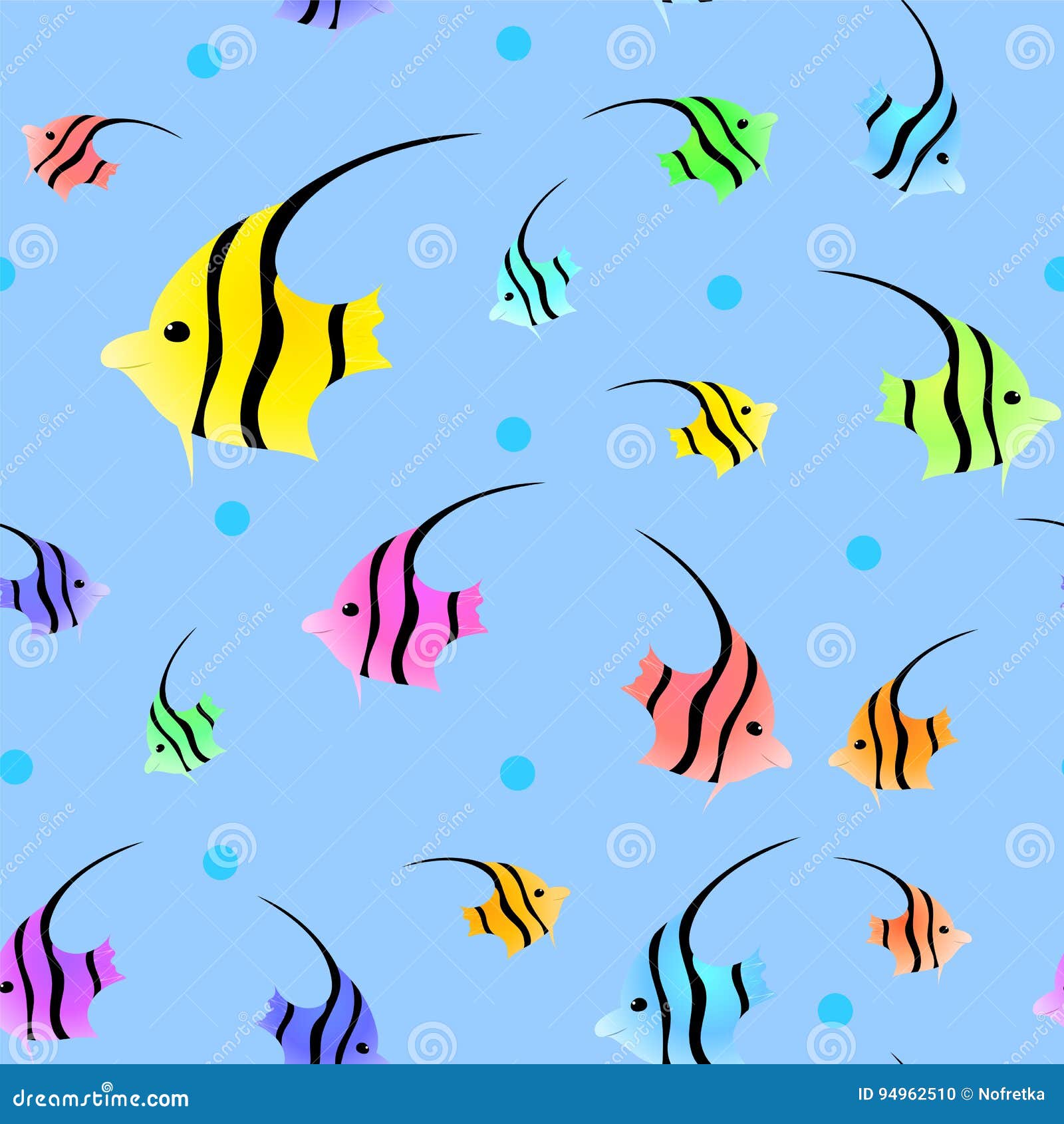 Vissen vector illustratie. Illustration of oceaan, exotisch - 94962510