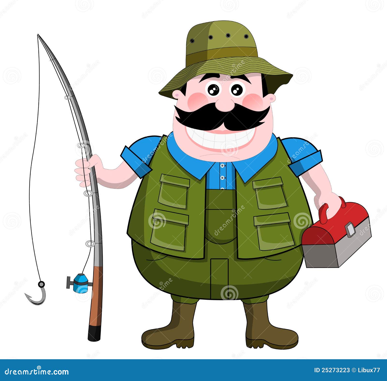 Visser vector illustratie. Illustration of vector, lijn - 25273223