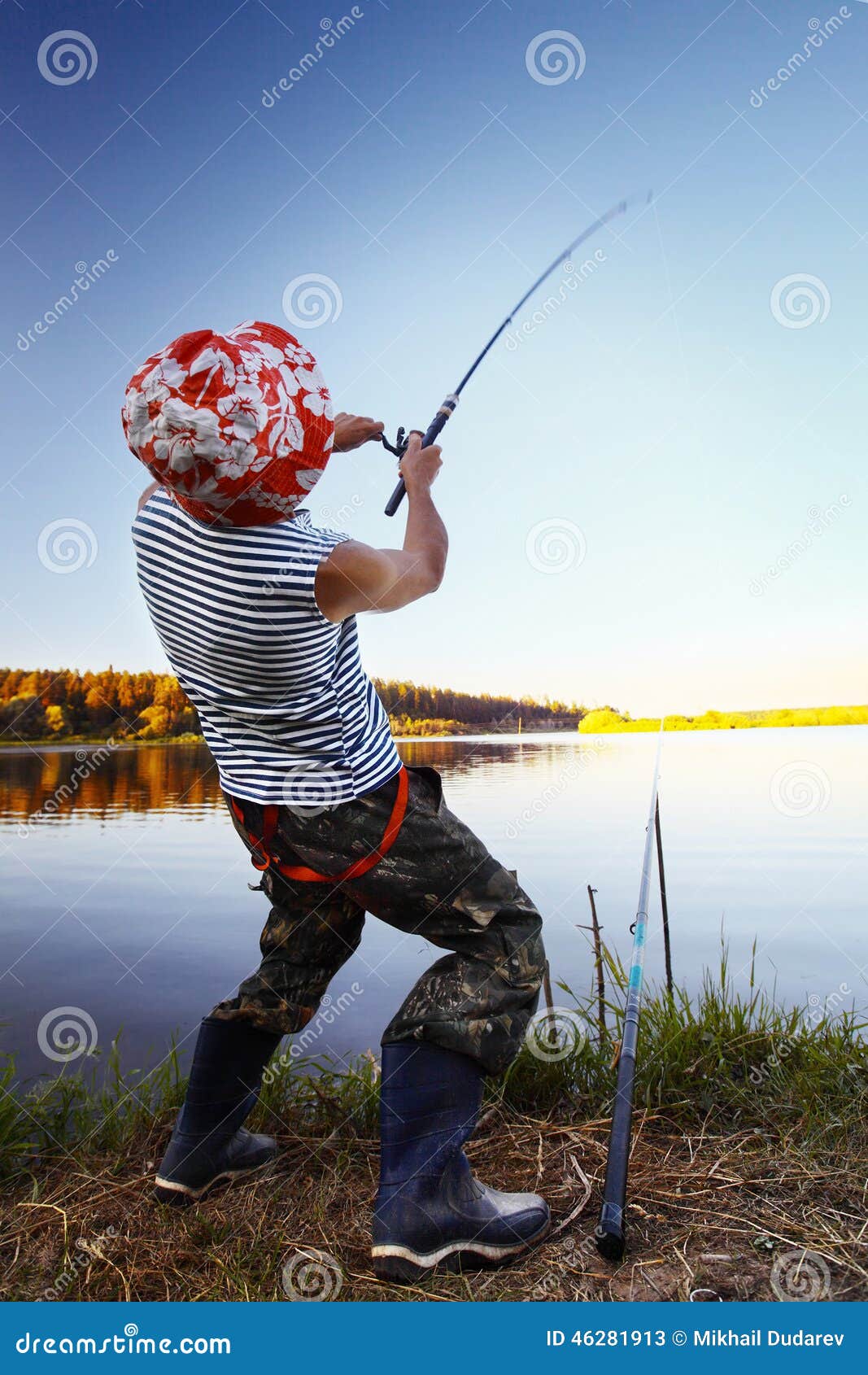 Visser stock afbeelding. Image of oppervlakte, lichaam - 46281913