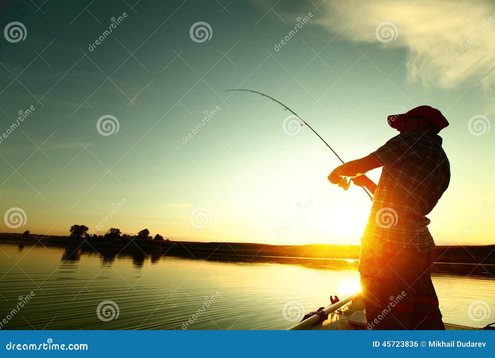 Visserij stock foto. Image of landschap, recreatie, één - 45723836