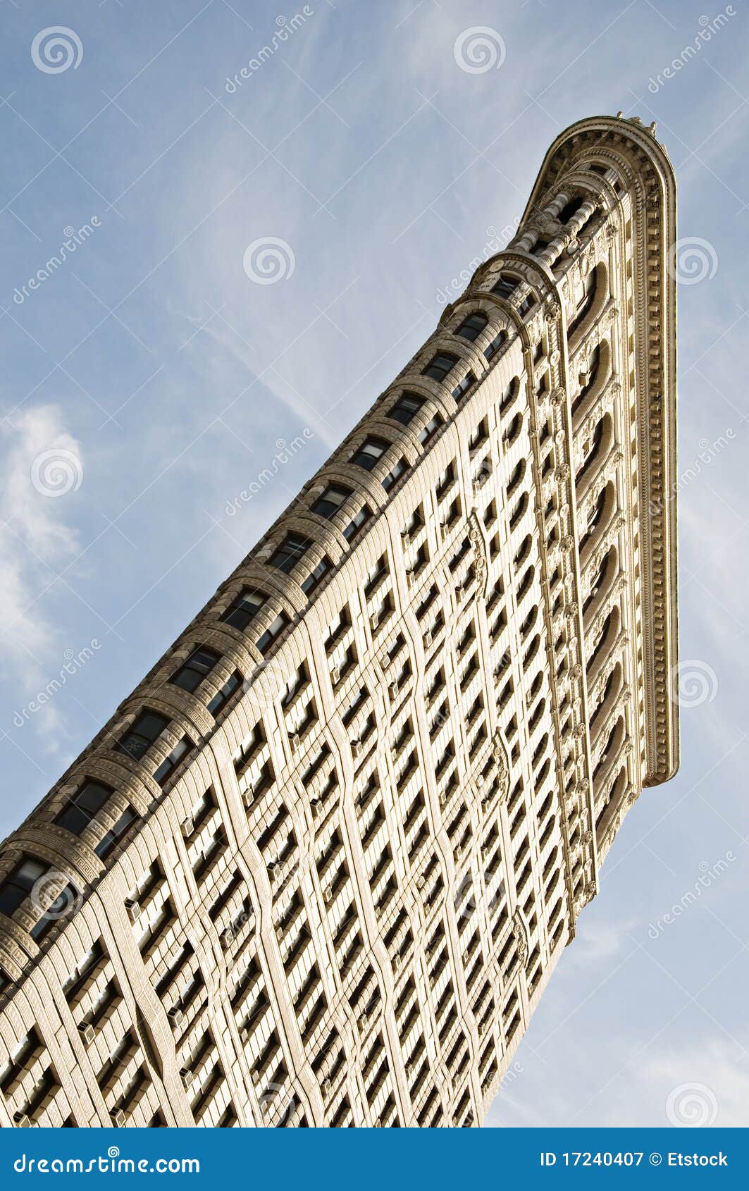Vista Ad Angolo All'edificio Di Flatiron a New York City Fotografia ...