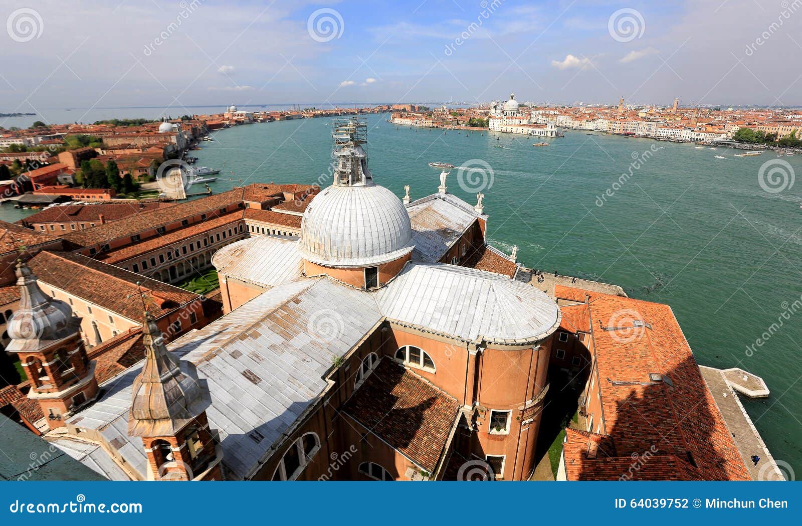 Vista Aerea Su Grand Canal Dal Campanile Di San Giorgio Maggiore a ... Vista Aerea Su Grand Canal Dal Campanile Di San Giorgio Maggiore a ...